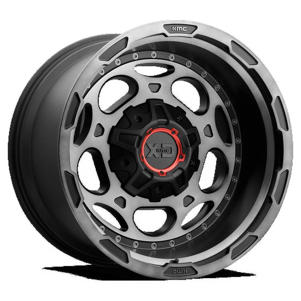 Xd Xd837 Demodog 20X9 6X114.3/6X139.7 18Et 125.5Cb Satin Black Gray Tint Wheel - Walmart.com