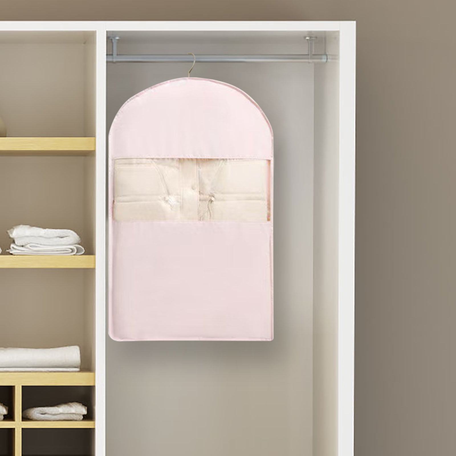 Xdegoge 2025 Space Saving Hanging Garment Bag with Self Compression ...