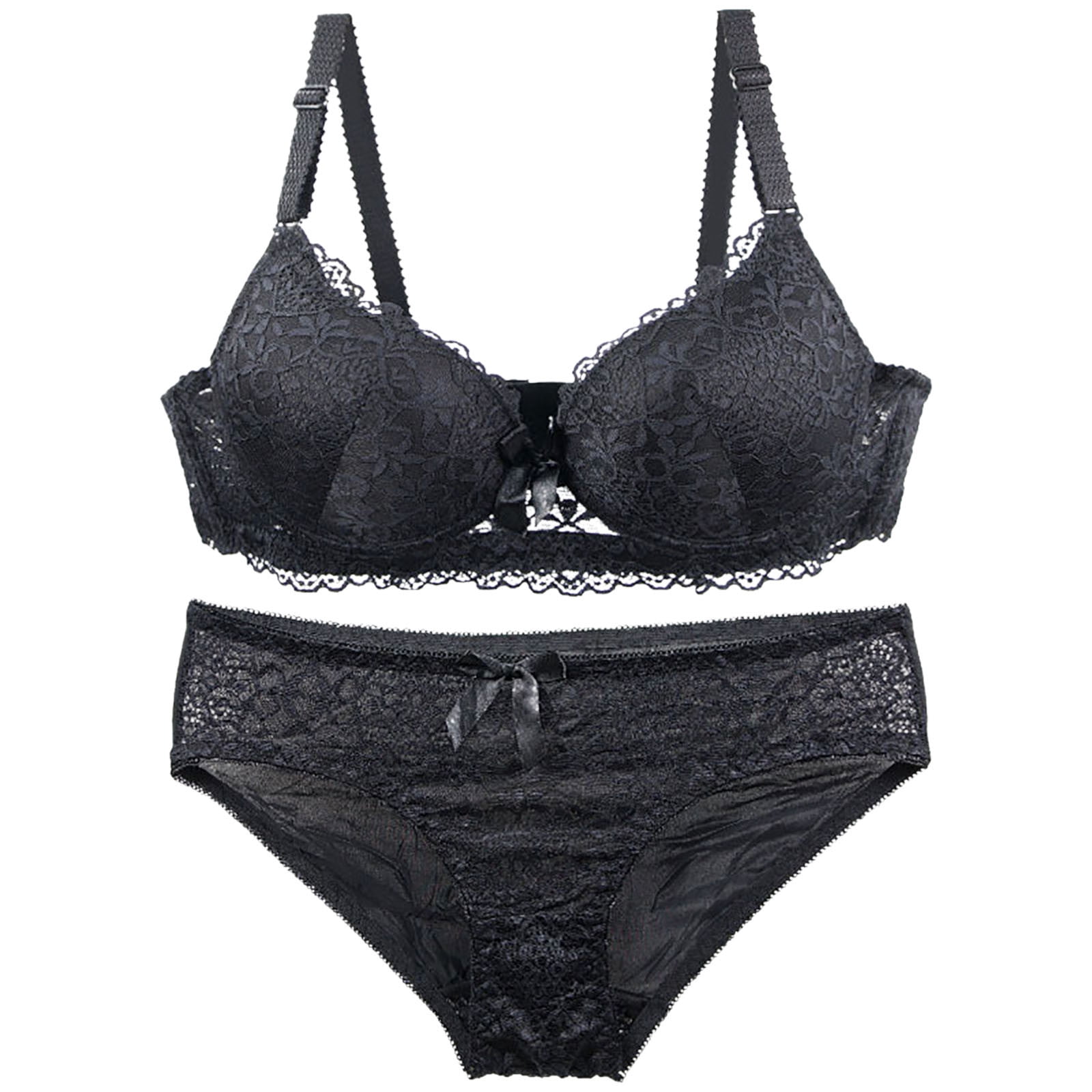 Xdegoge Bras for Women Lace Bra and Panty Set Sexy Bra and Panty Sets ...