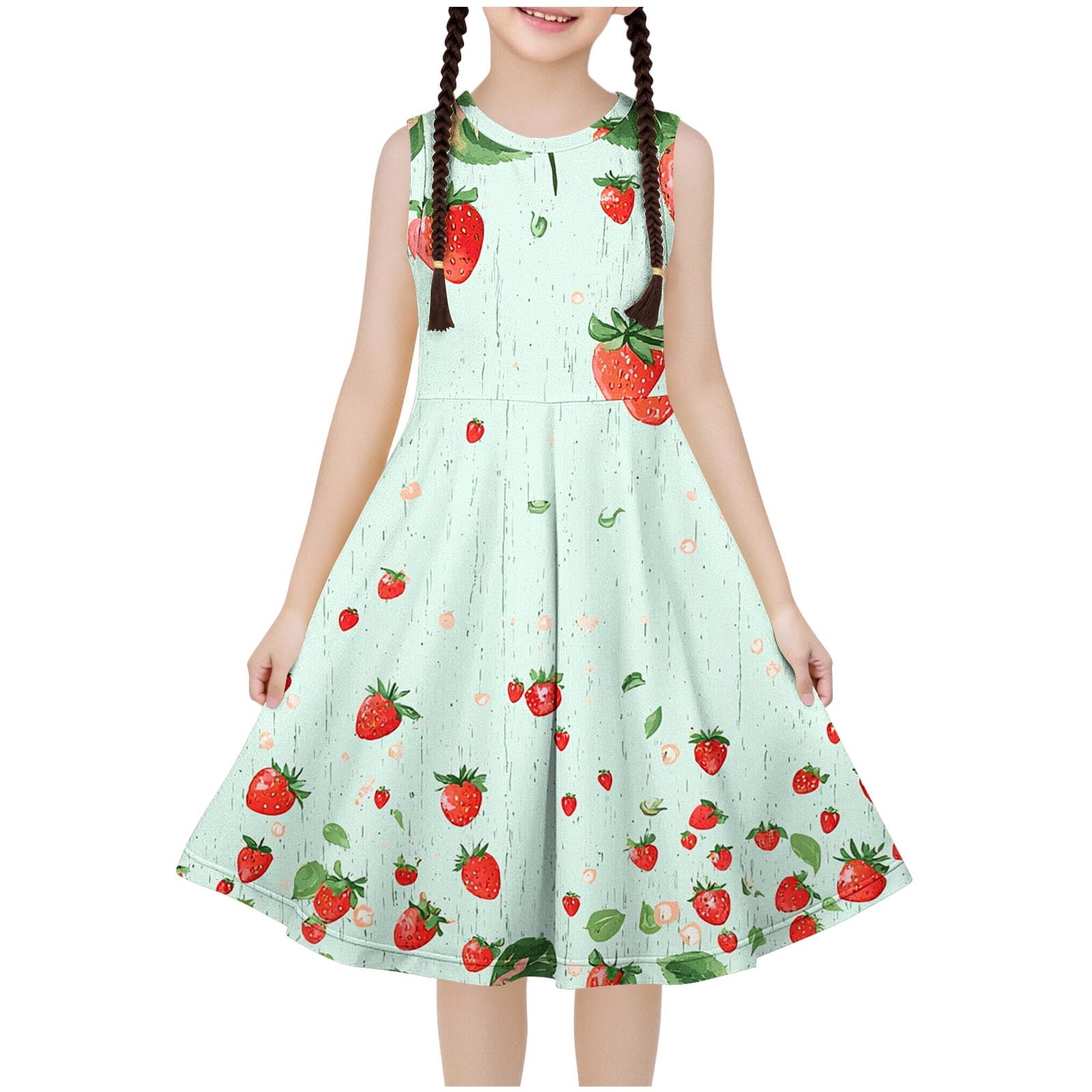 Xdegoge Girls Dresses Size 10-12 Black My Orders Clearance Dresses ...
