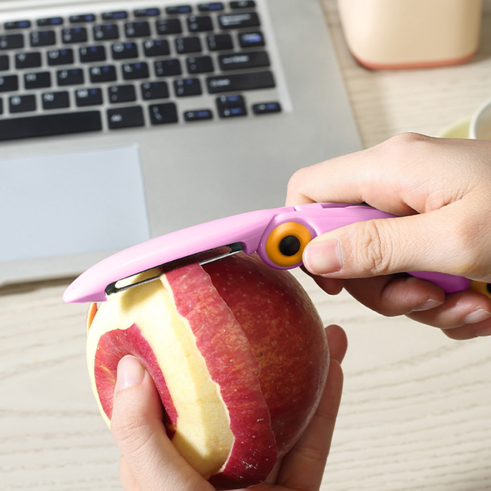 Xdegoge Portable Foldable Ceramic Paring Knife - Sharp Blade, Paring ...