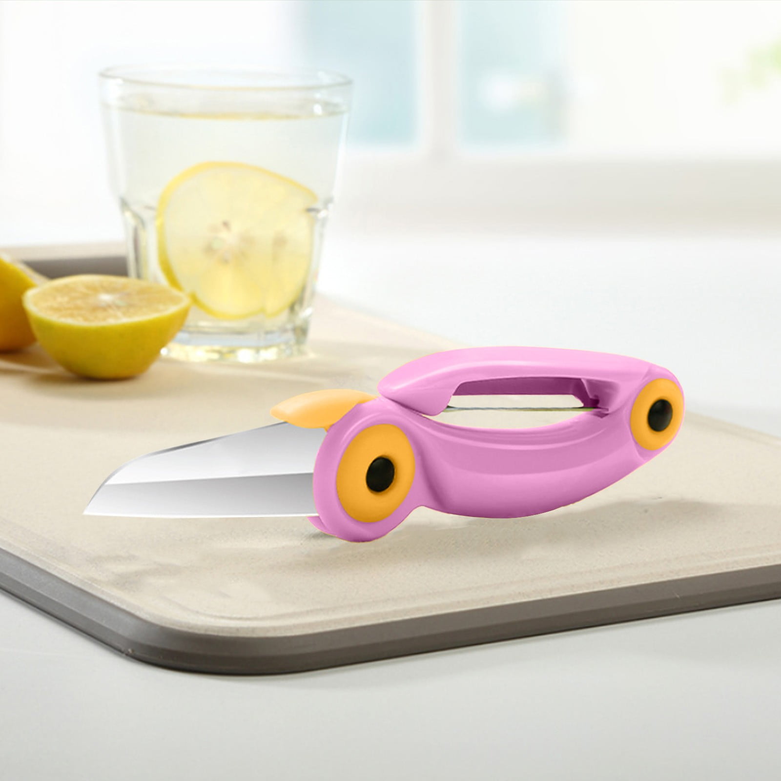 Xdegoge Portable Foldable Ceramic Paring Knife - Sharp Blade, Paring ...