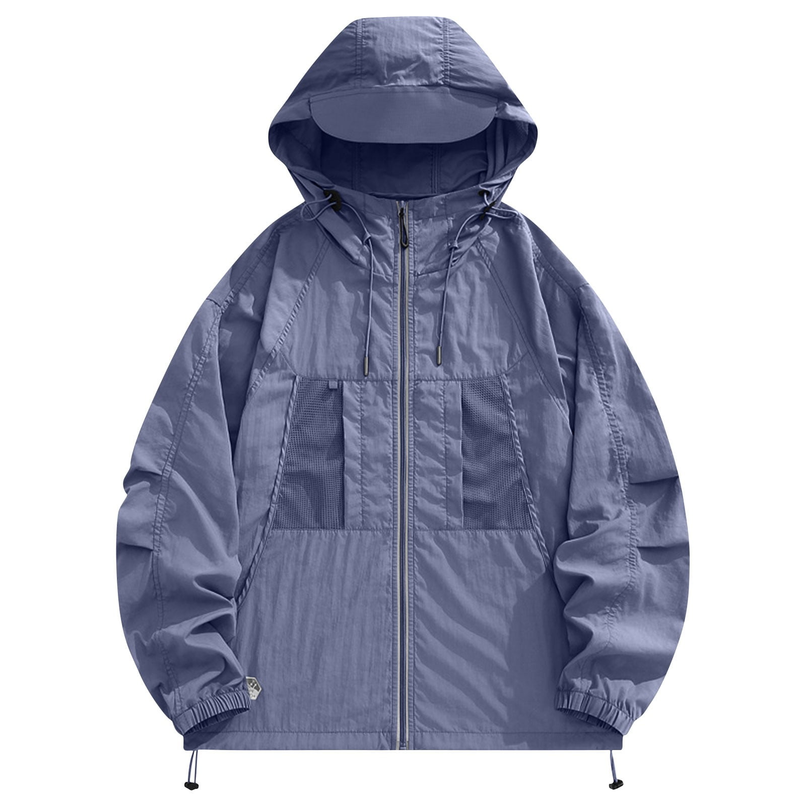 Xdegoge Rain Jacket Women Waterproof Plus Size Travel Sun Protection ...