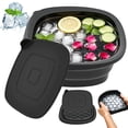 Xdziklosj Silicone Ice Face Bowl Foldable Facebowl with Built in ...