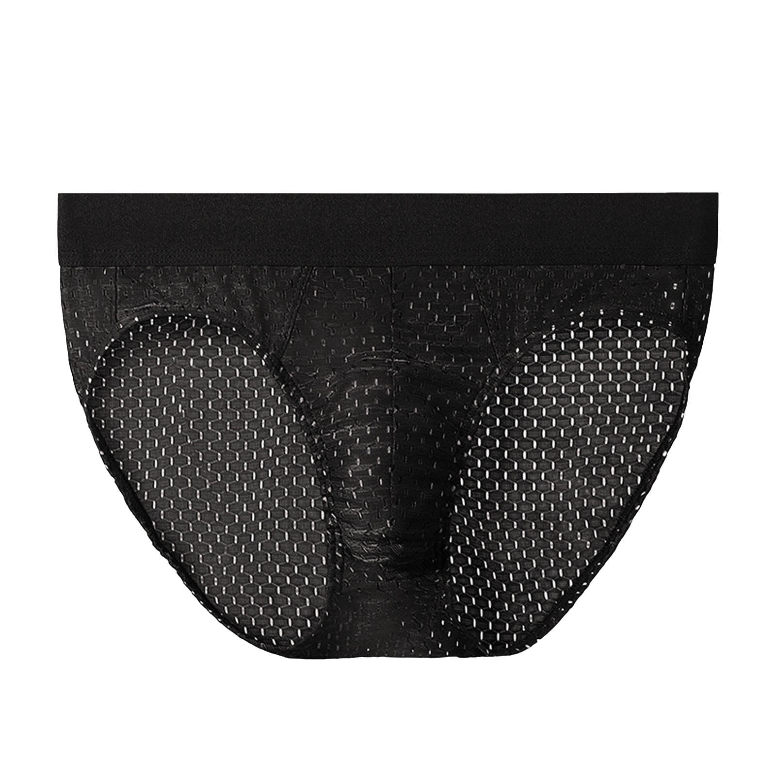 Xdzjlr Men'S Briefs Underwear,Fashion Adult Low Rise Open Hip Polyester ...