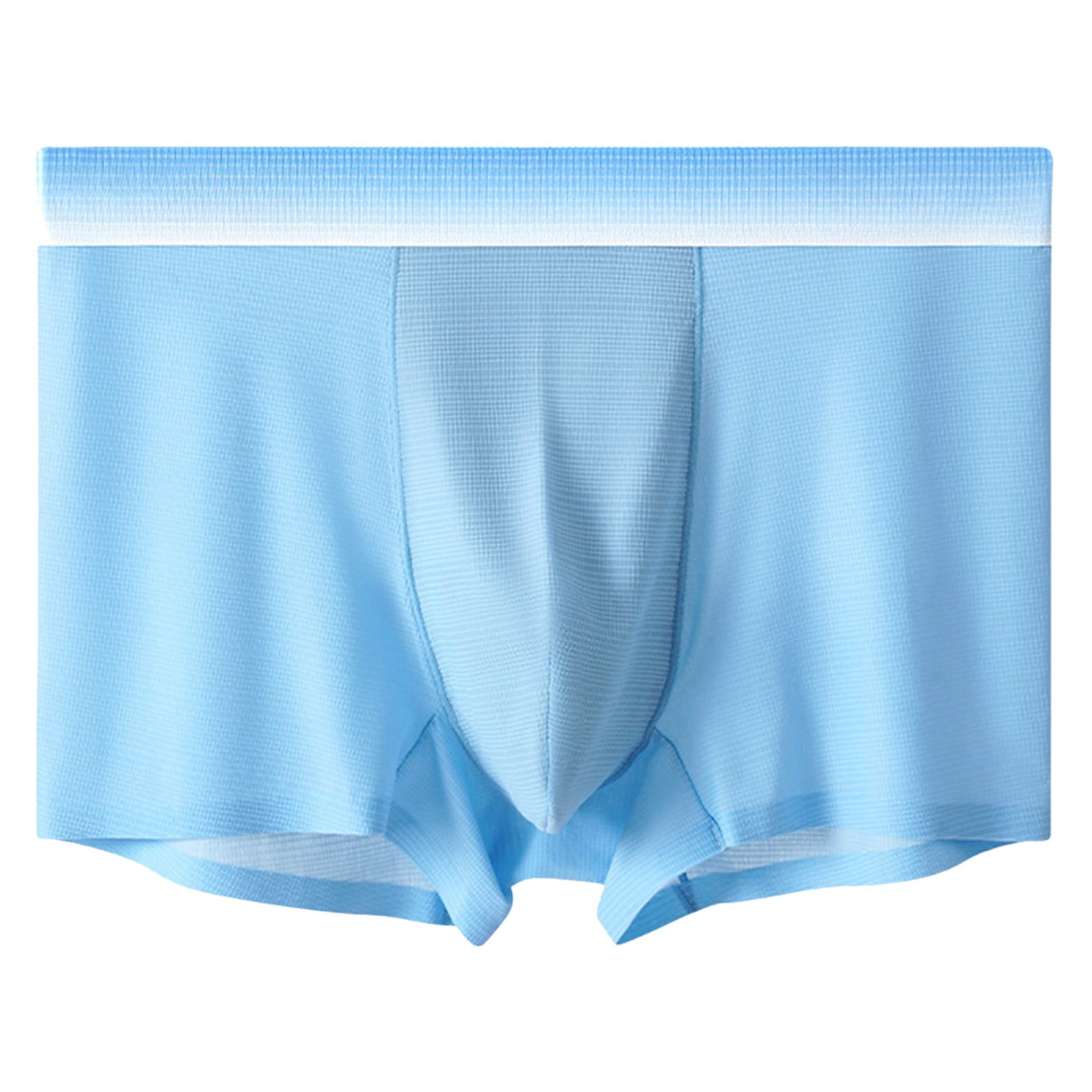Xdzjlr Mens Boxer Briefs,Male Ice Silk Summer Cool Traceless ...