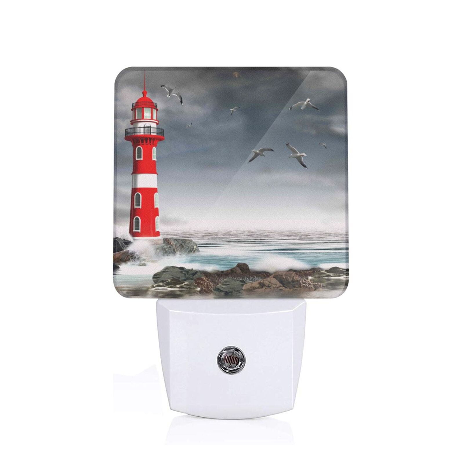 Xecao 3d Lighthouse in the Surf for Night Light - a Wall-mounted LED ...