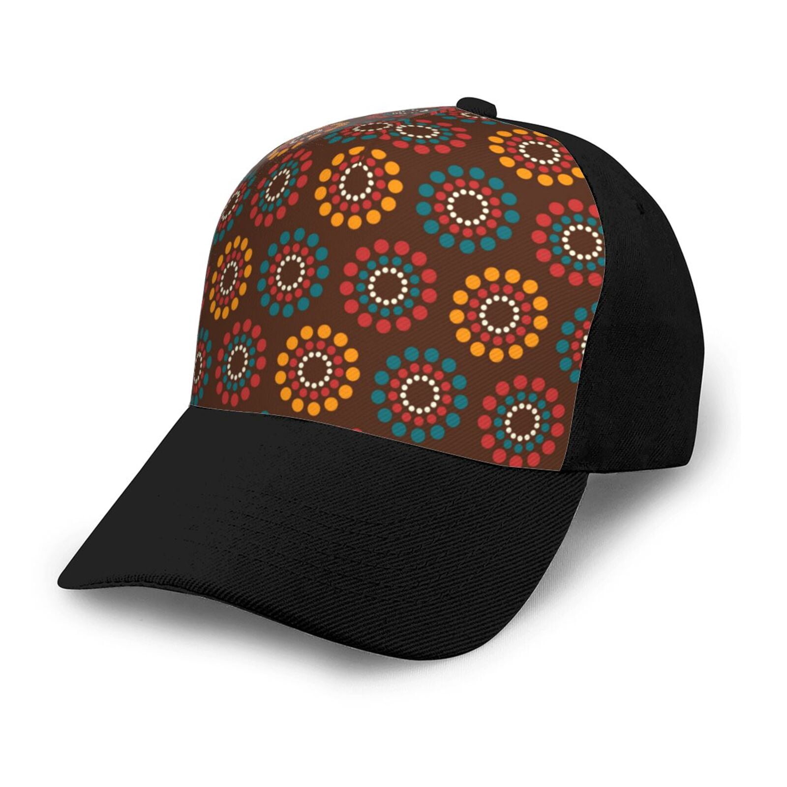 Xecao 60s and 70s Aesthetic1 print unisex vintage washed baseball cap ...