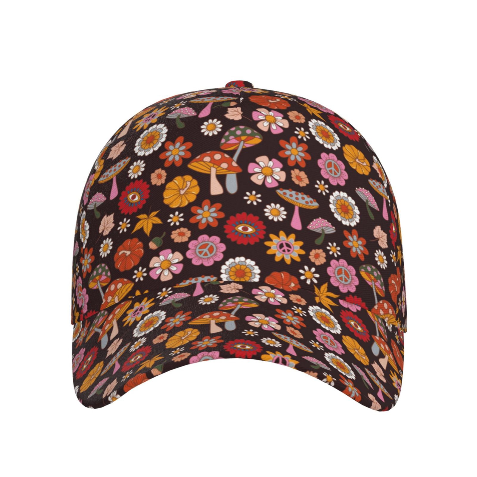 Xecao 70s Groovy Hippie Retro for Baseball Cap: Unisex, crafted from ...