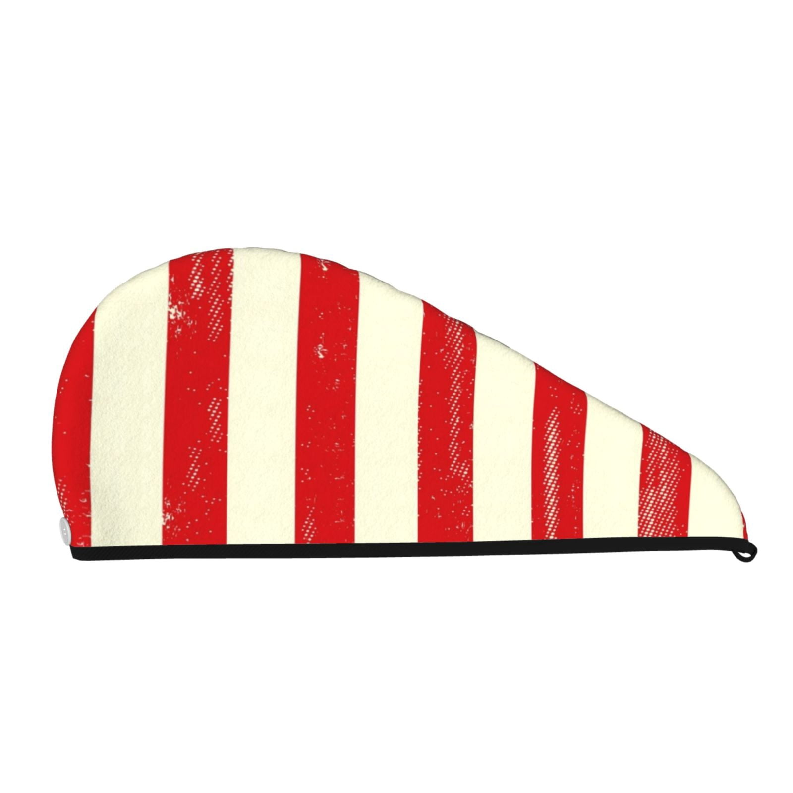 Xecao America Flags2 Print Hair Towel, Hair Turbans for Wet Hair ...