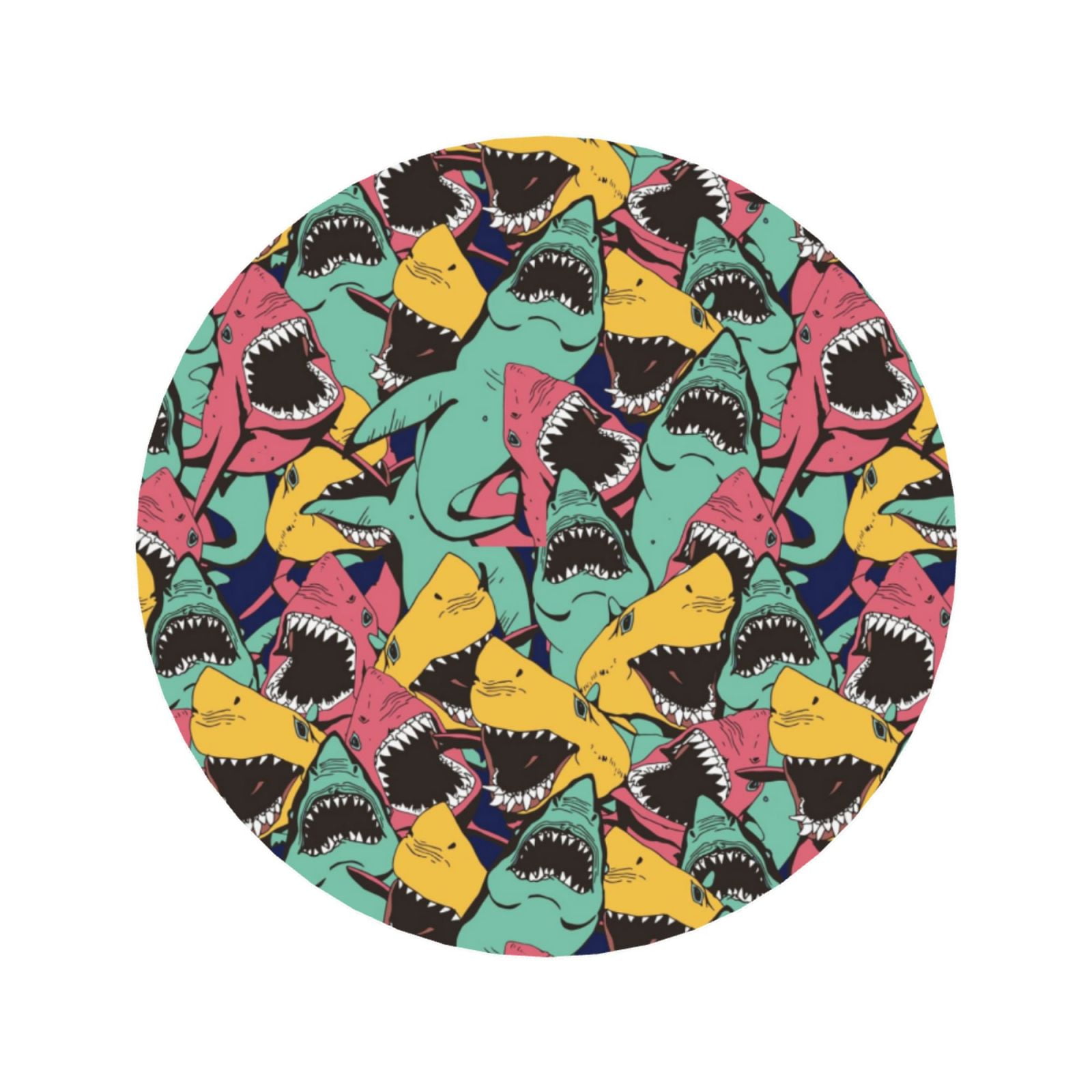 Xecao Angry Shark Pattern for Fridge Magnets - Fun Decorative ...