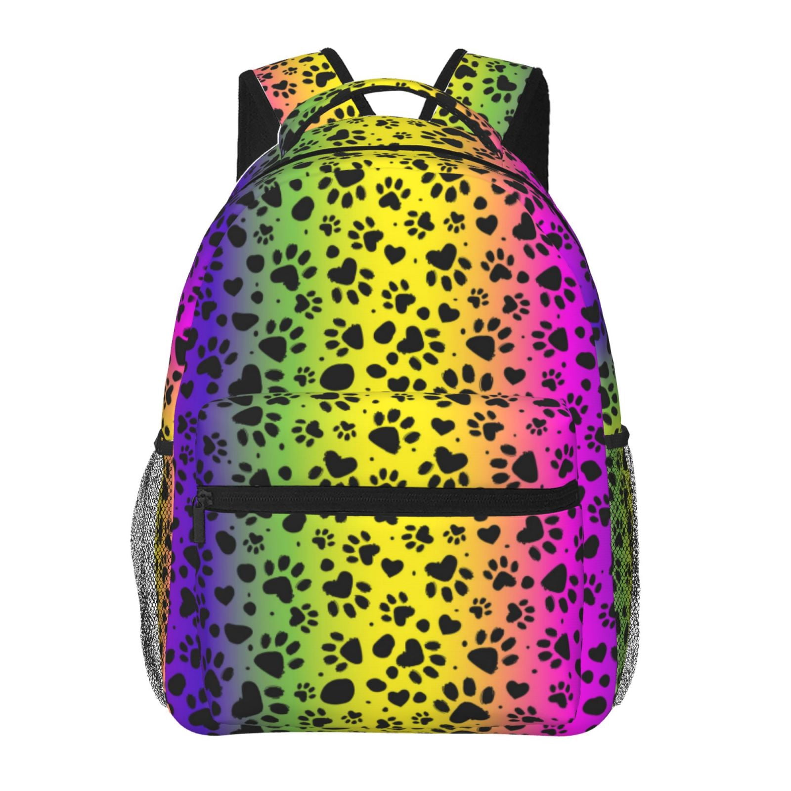 Xecao Animal Paw Rainbow Backpack, a stylish and functional choice for ...