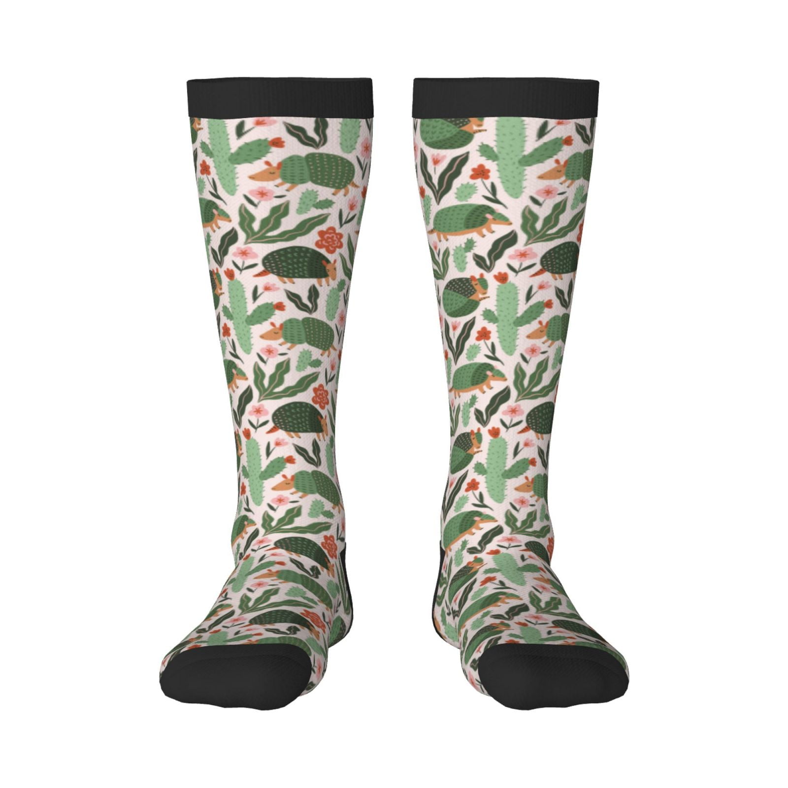 Xecao Armadillo Print Compression Socks for Both Men And Women for ...