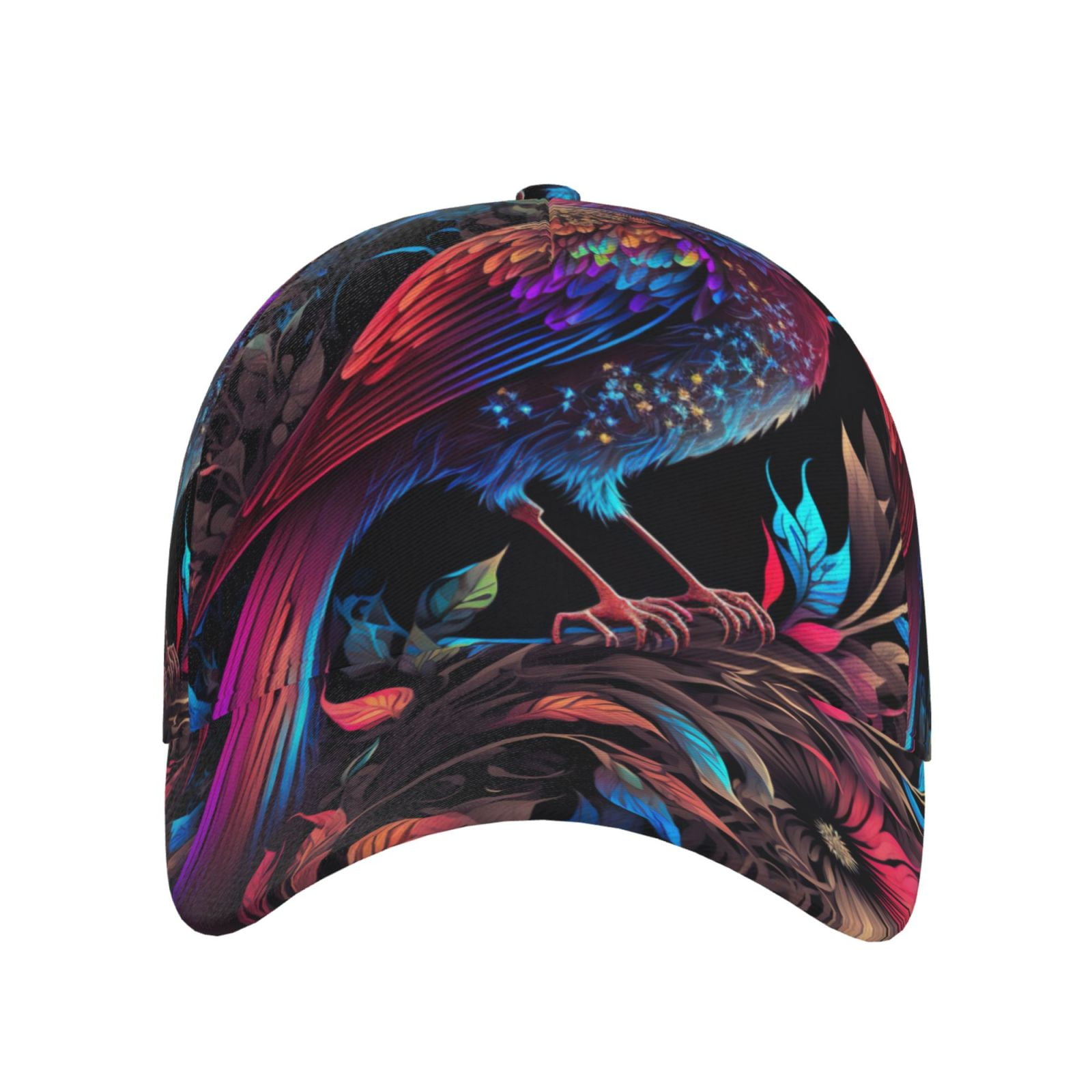 Xecao Artistic Colorful Bird for Baseball Cap: Unisex, crafted from ...