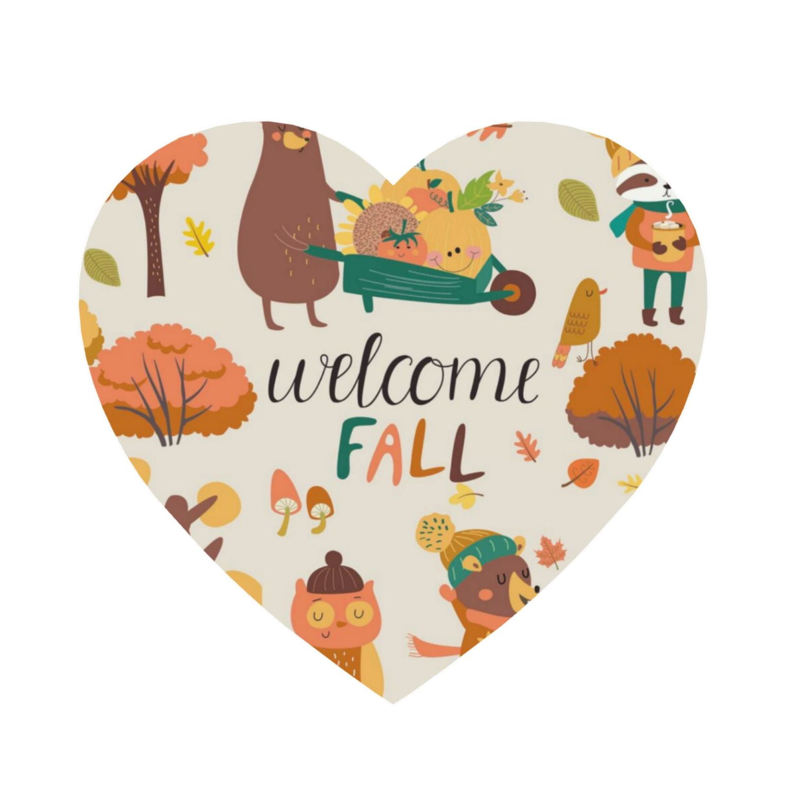 Xecao Autumn In The Forest for Fridge Magnets - Fun Decorative ...