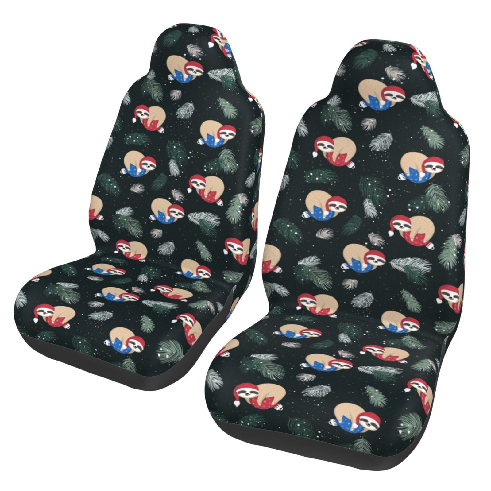 Xecao Baby Sloths Print Car Seat Cover in That Fits Most Cars, Vans ...