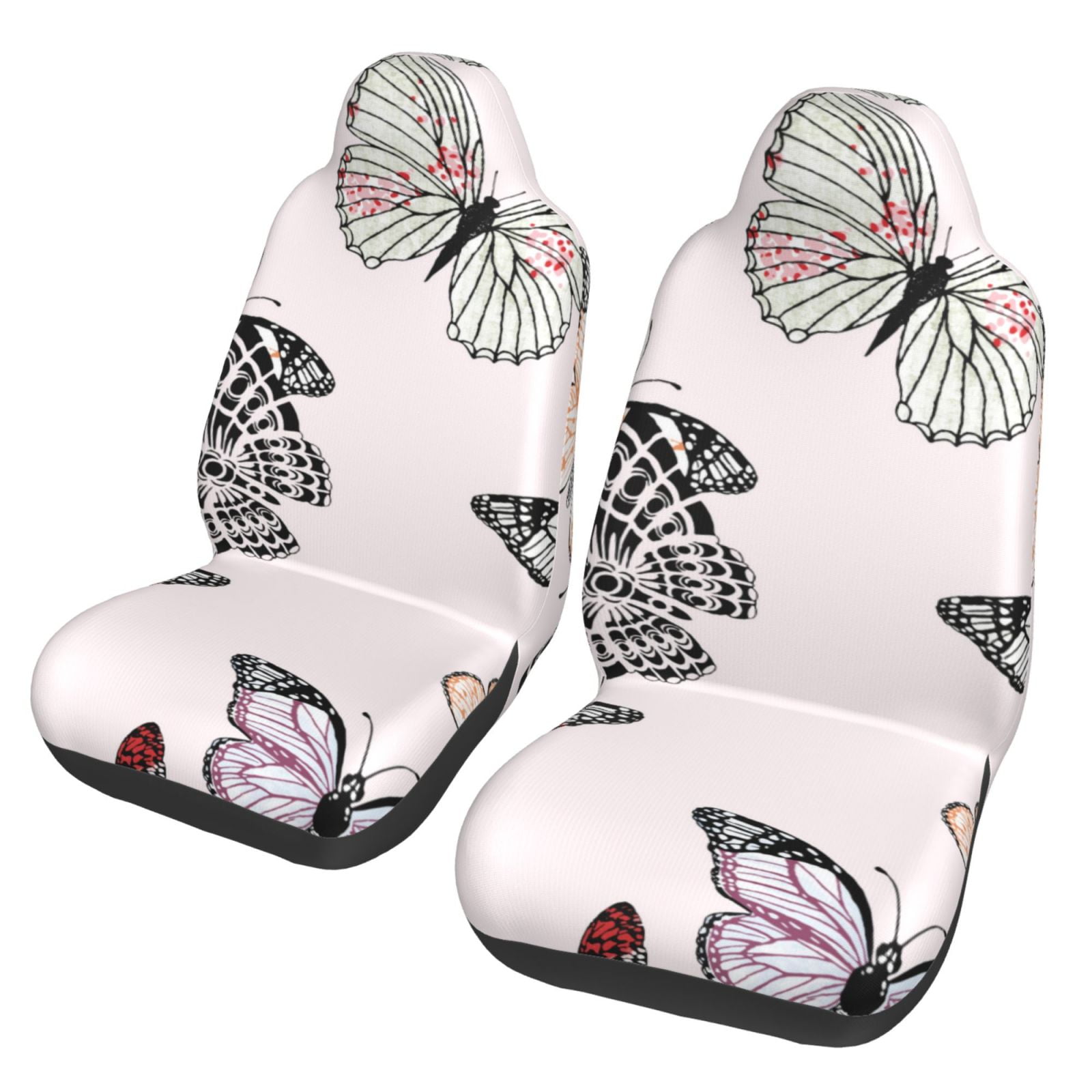 Xecao Beautiful Butterfly Print Car Seat Cover in That Fits Most Cars ...