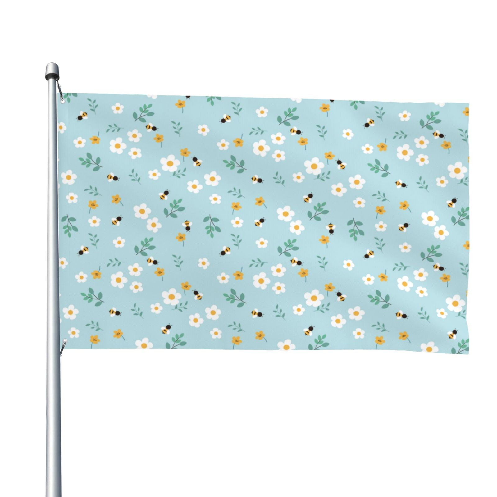 Xecao Bee Flower for Longest Lasting Flag, Made From Polyester, UV ...