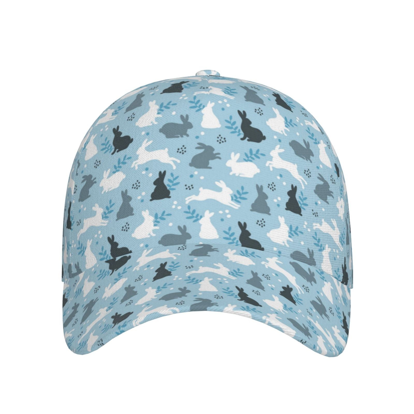 Xecao Black White Gray Rabbit for Baseball Cap: Unisex, crafted from ...