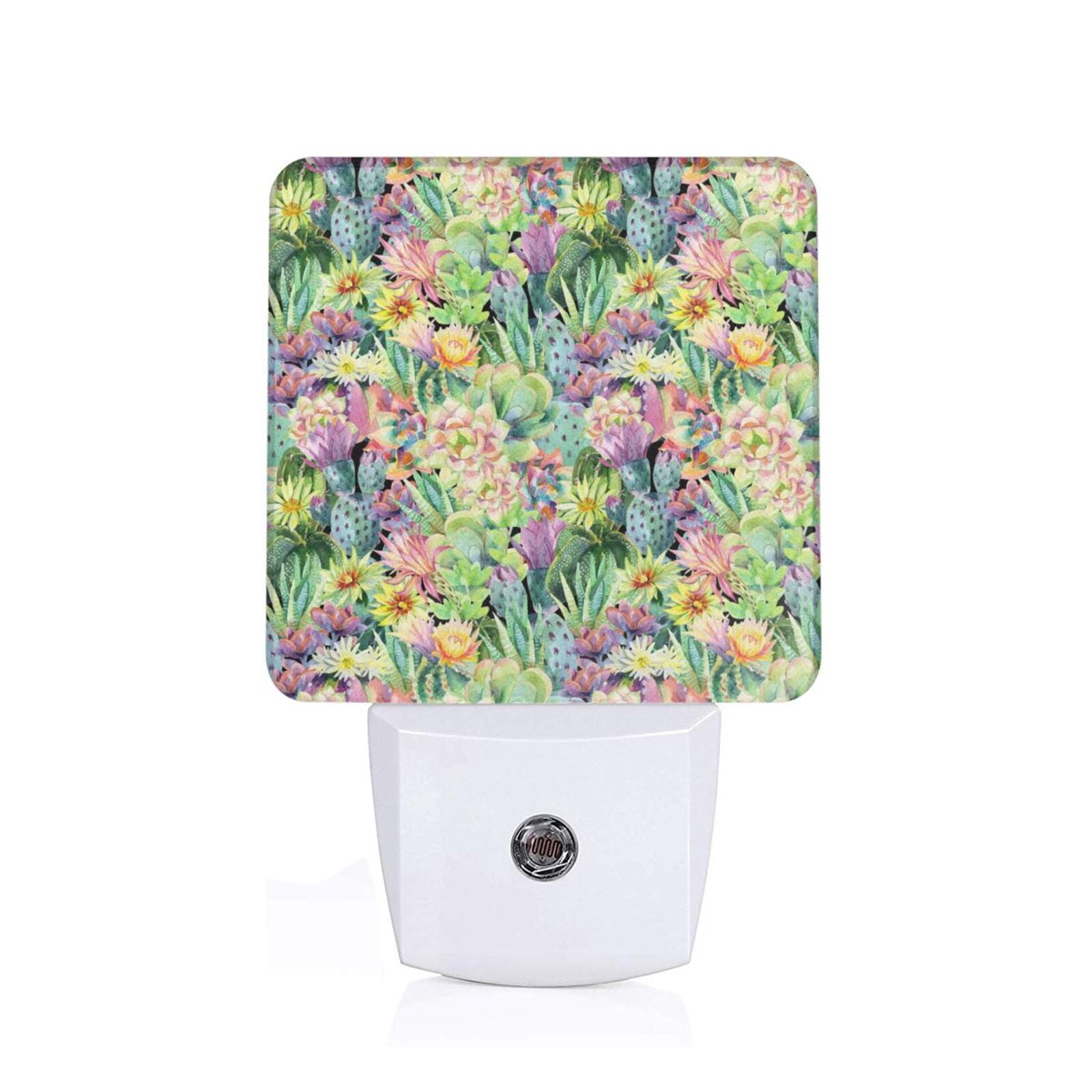 Xecao Blooming Cactus for Night Light - a Wall-mounted LED Fixture with ...
