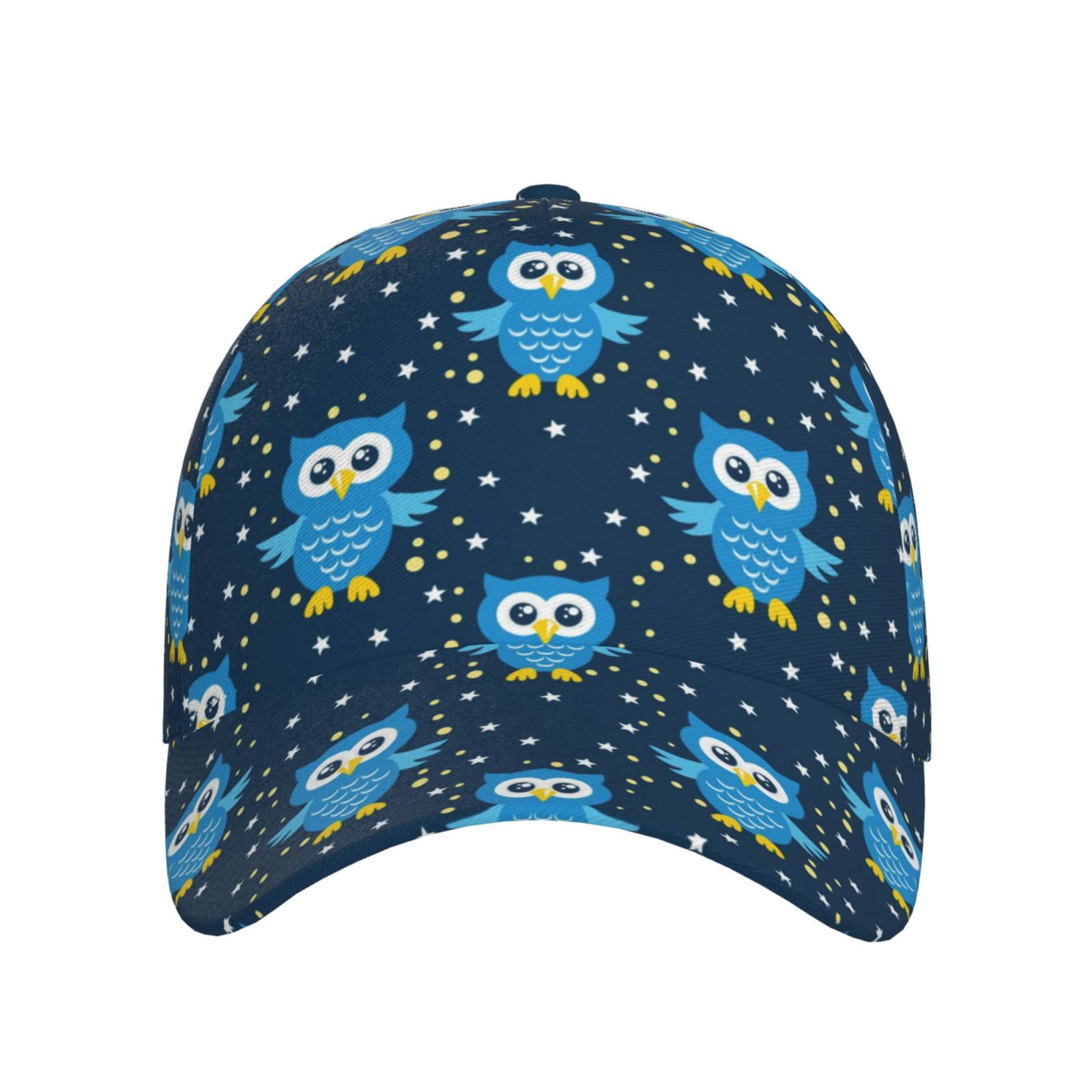 Xecao Blue Owl for Baseball Cap: Unisex, crafted from classic polyester ...