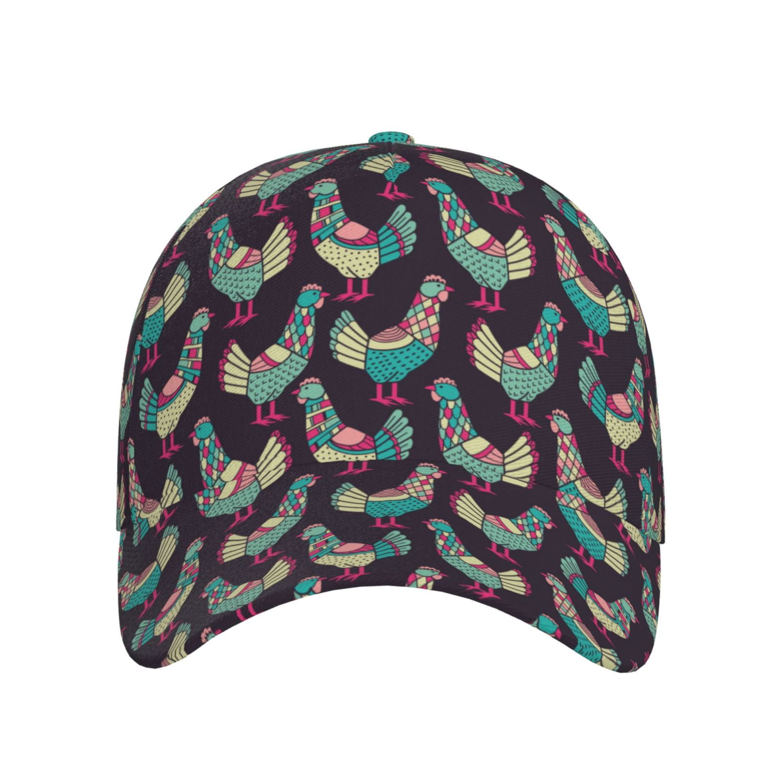 Xecao Bohemian Chicken for Baseball Cap: Unisex, crafted from classic ...