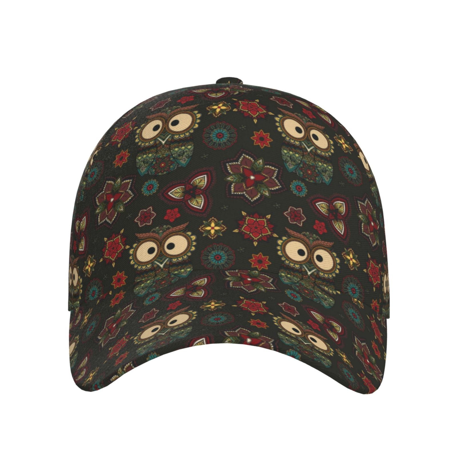 Xecao Boho Owl for Baseball Cap: Unisex, crafted from classic polyester ...