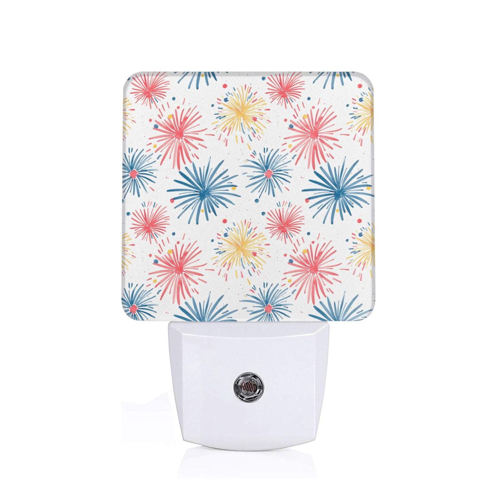 Xecao Bright Colorful Fireworks for Night Light - a Wall-mounted LED ...