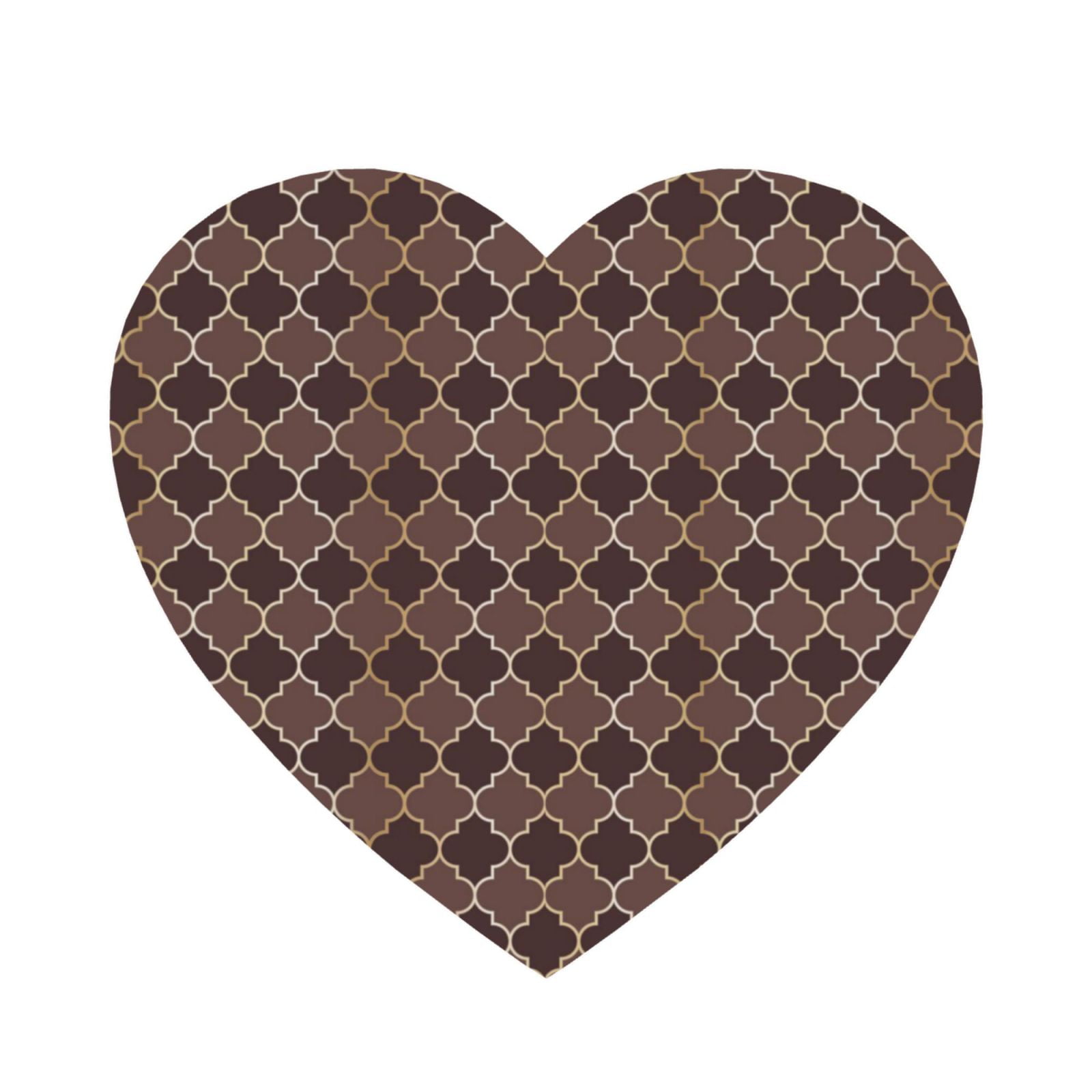 Xecao Brown Gold Grid for Fridge Magnets - Fun Decorative Refrigerator ...