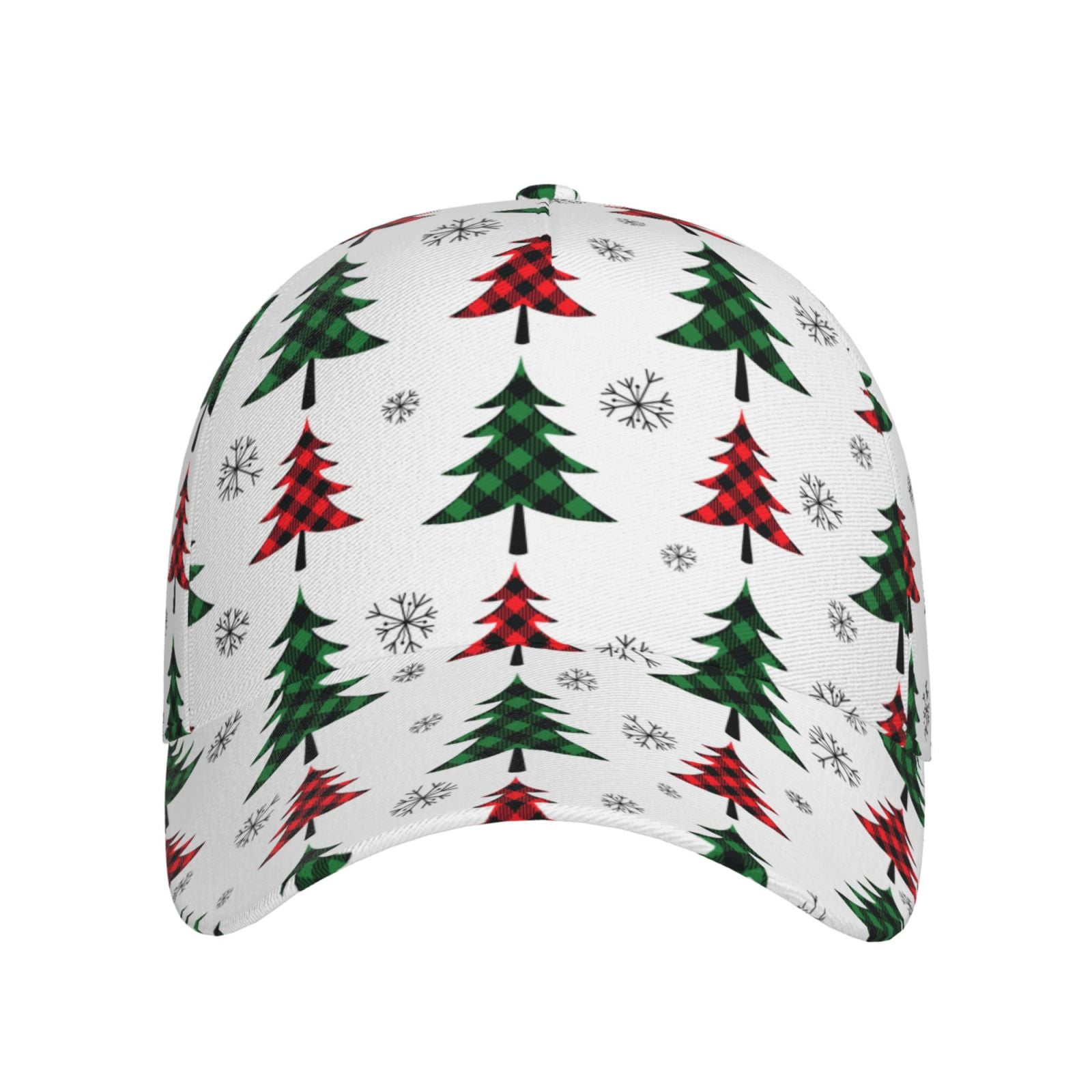 Xecao Buffalo Plaid Christmas Trees for Baseball Cap: Unisex, crafted ...
