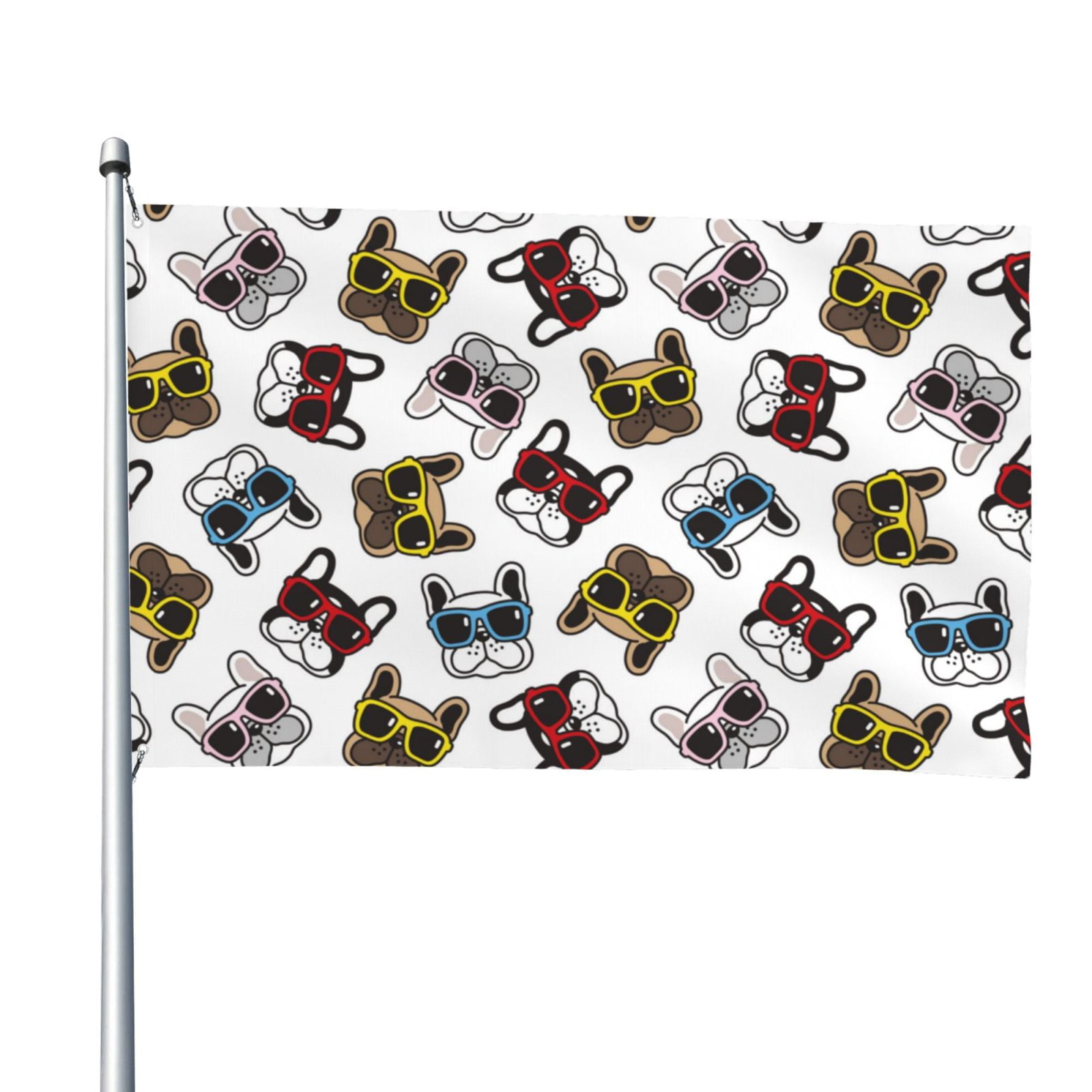 Xecao Bulldog Sunglasses Face for Longest Lasting Flag, Made From ...