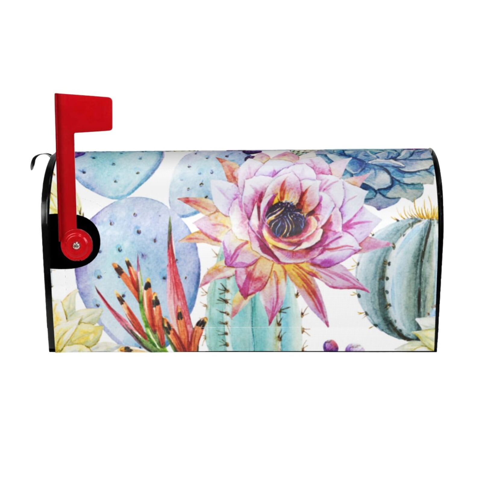 Xecao Cactus for Mailbox Cover with Magnetic Strips, Waterproof and ...