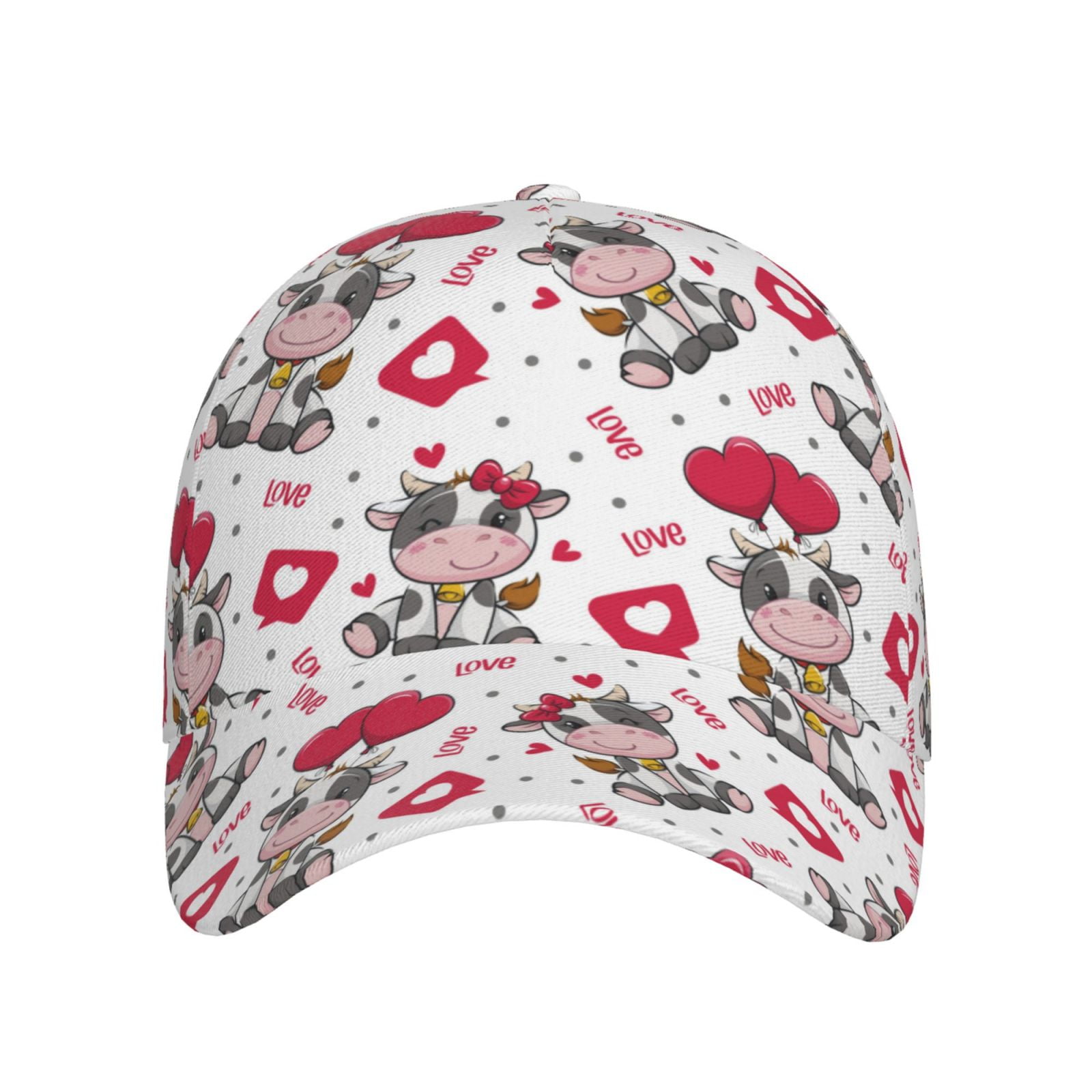 Xecao Caring Cow for Baseball Cap: Unisex, crafted from classic ...