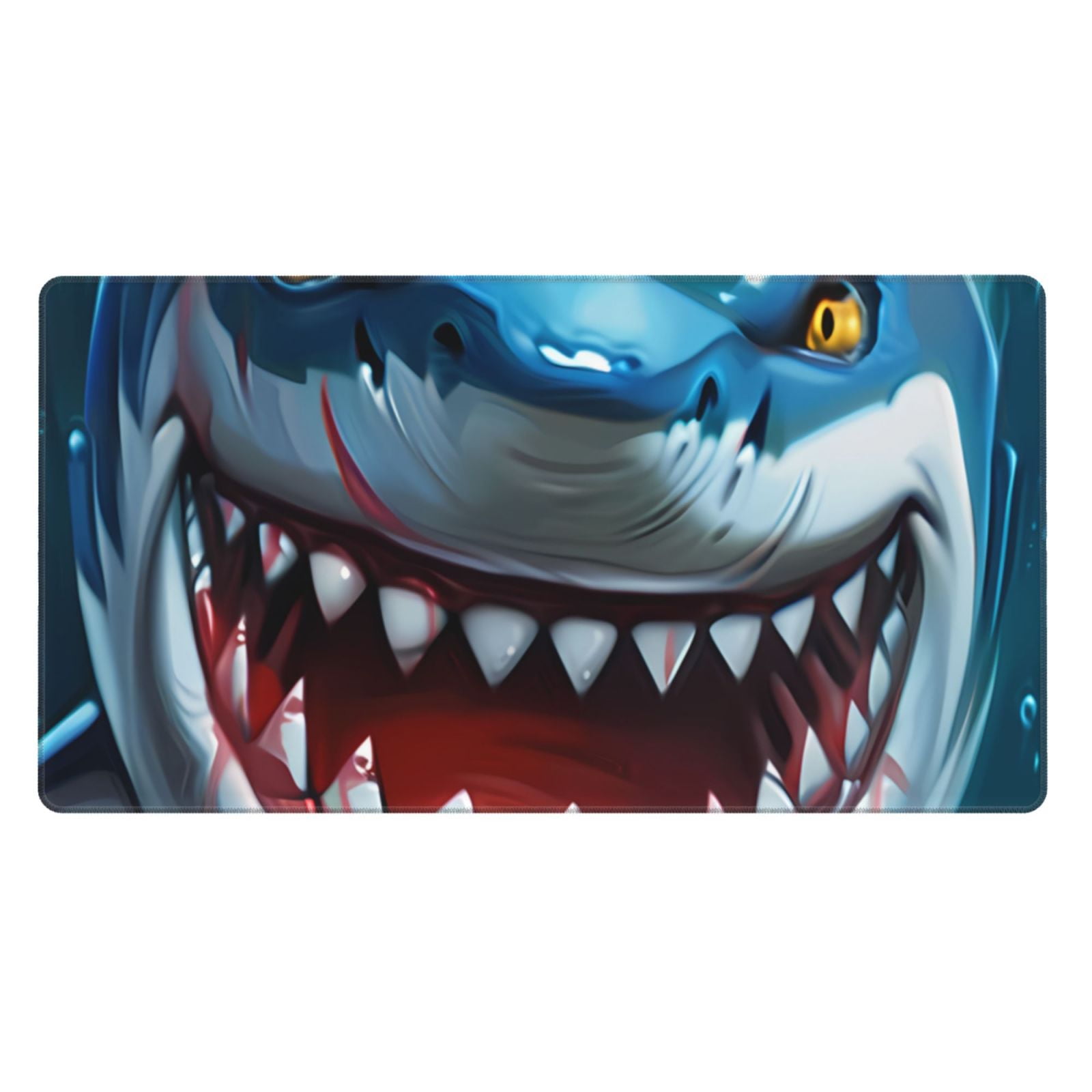Xecao Cartoon Cute Shark for Waterproof Mouse Pad - Extended Contour ...