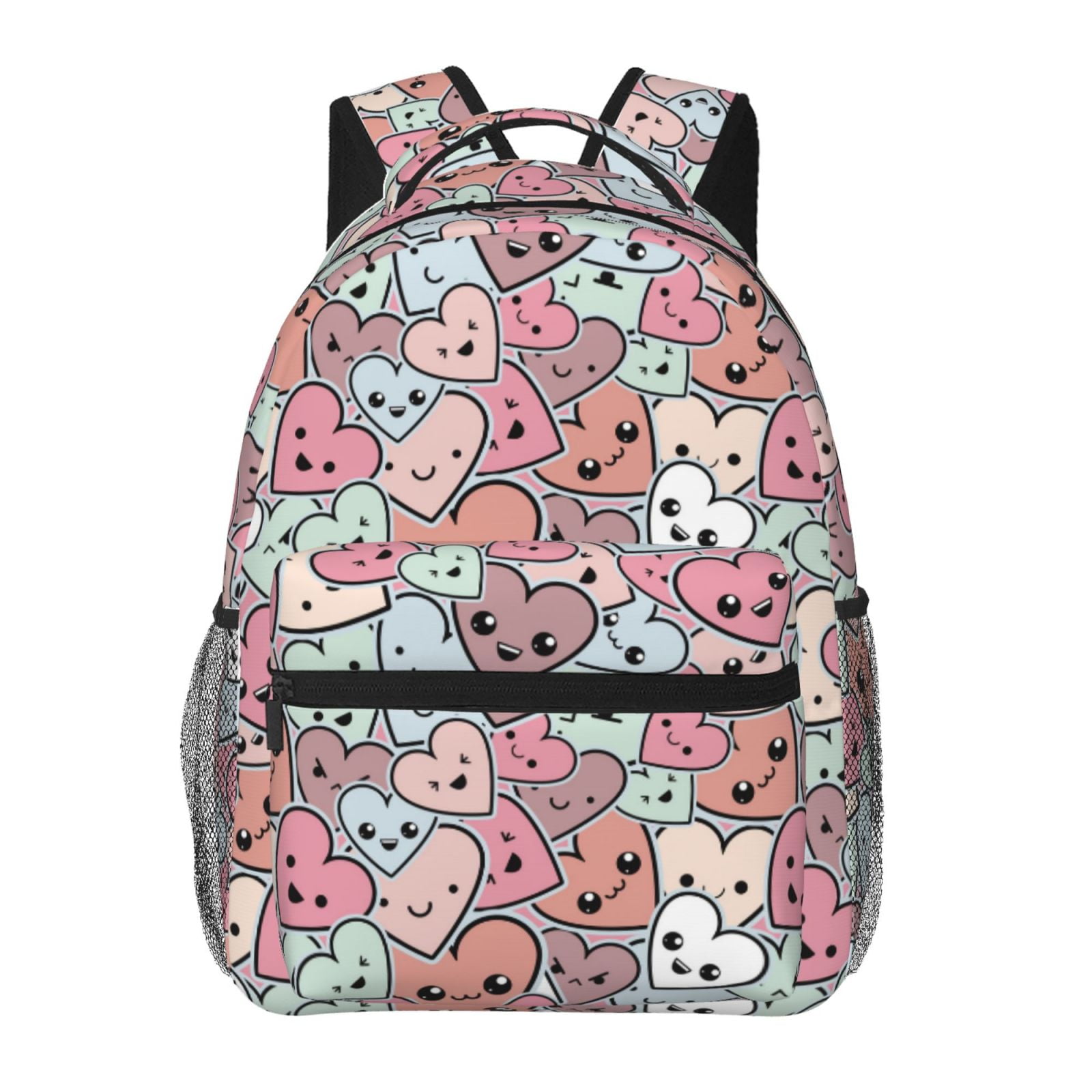 Xecao Cartoon Hearts Backpack, a stylish and functional choice for both ...