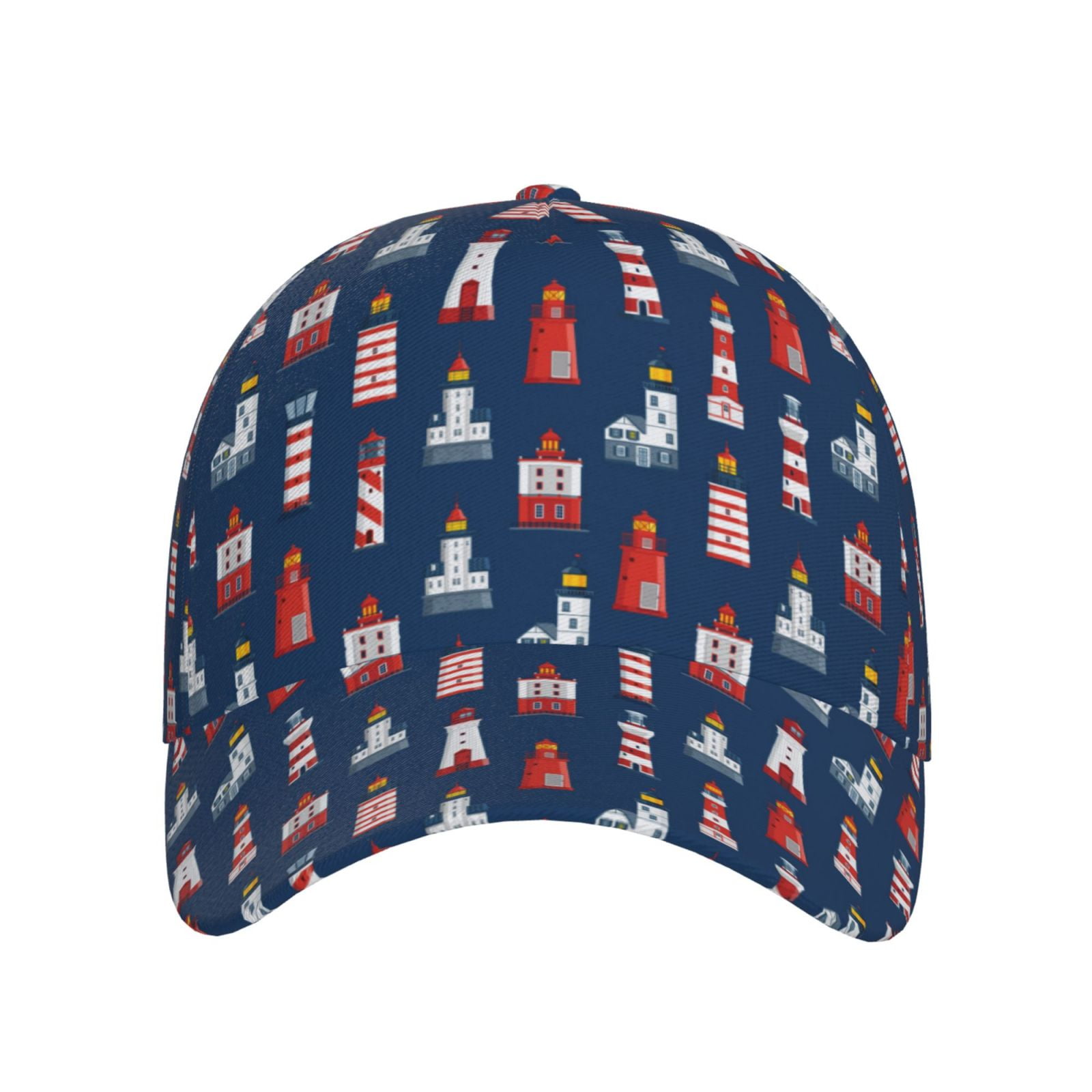 Xecao Cartoon Lighthouse for Baseball Cap: Unisex, crafted from classic ...