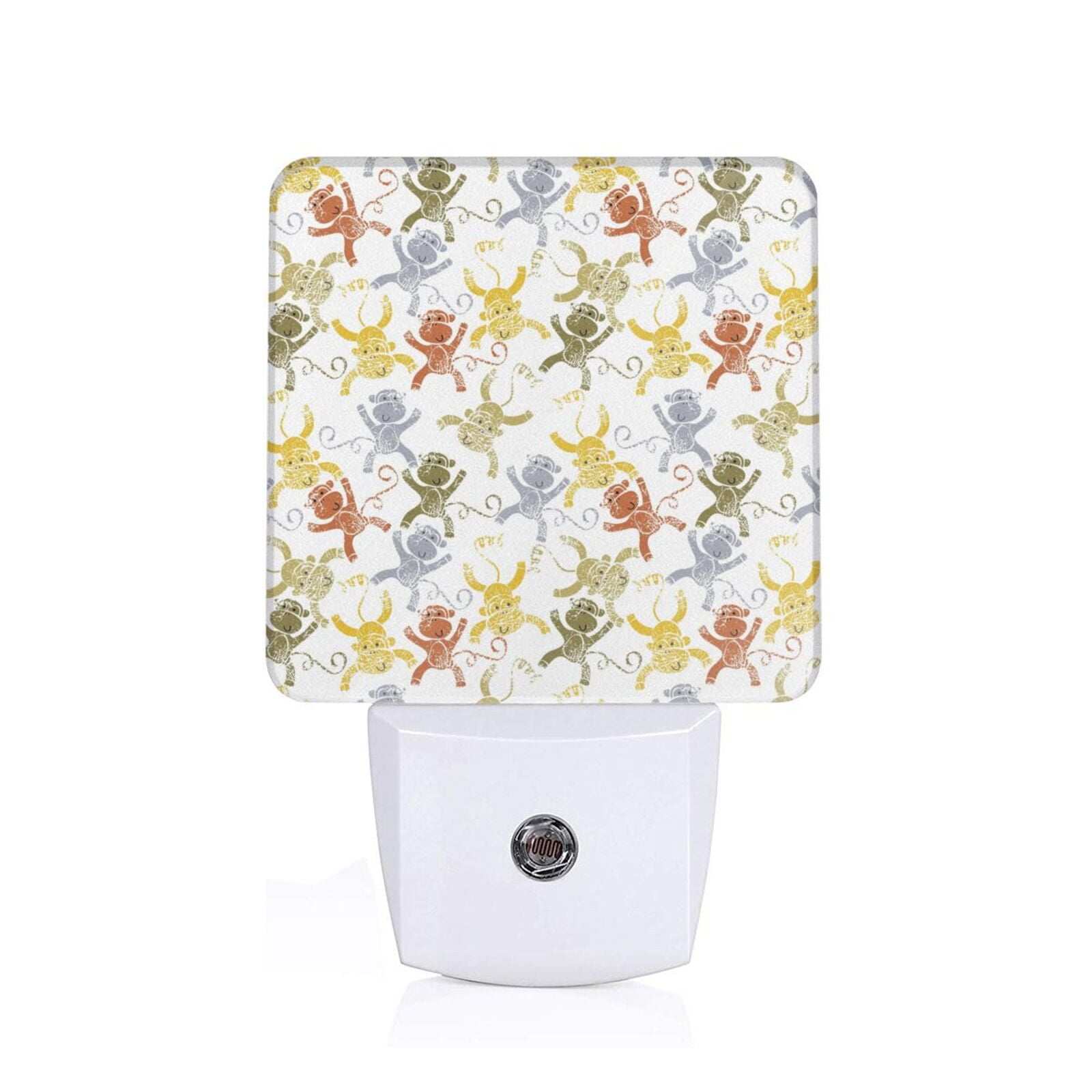 Xecao Cartoon Monkey for Night Light - a Wall-mounted LED Fixture with ...