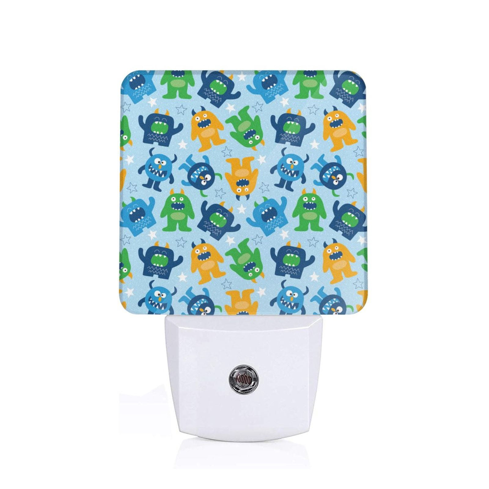 Xecao Cartoon Monster for Night Light - a Wall-mounted LED Fixture with ...