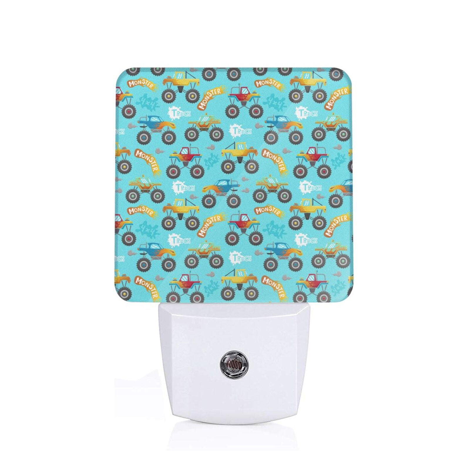 Xecao Cartoon Monster Truck for Night Light - a Wall-mounted LED ...