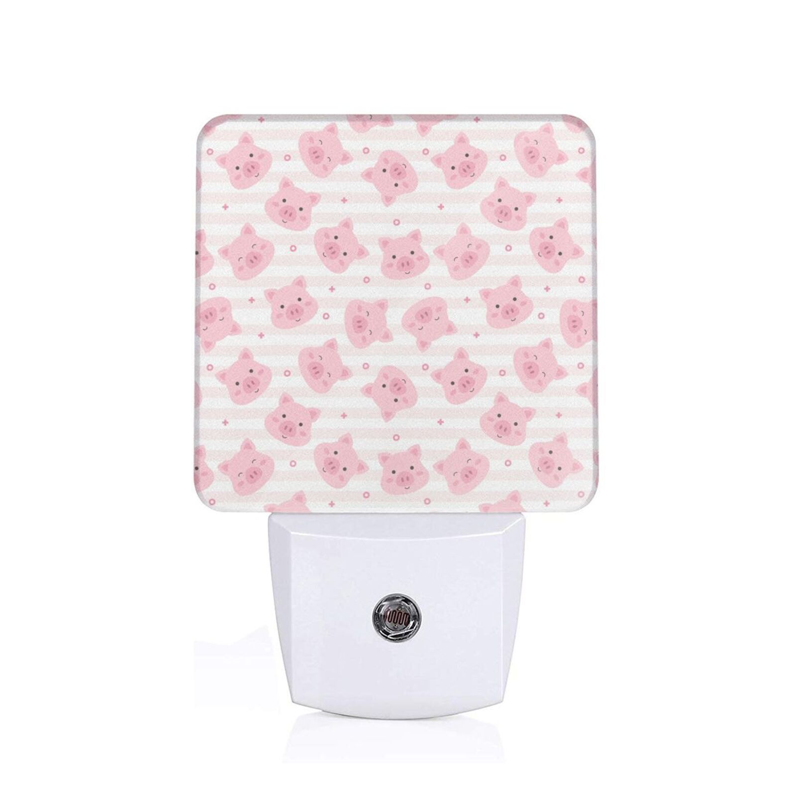 Xecao Cartoon Pig for Night Light - a Wall-mounted LED Fixture with A ...