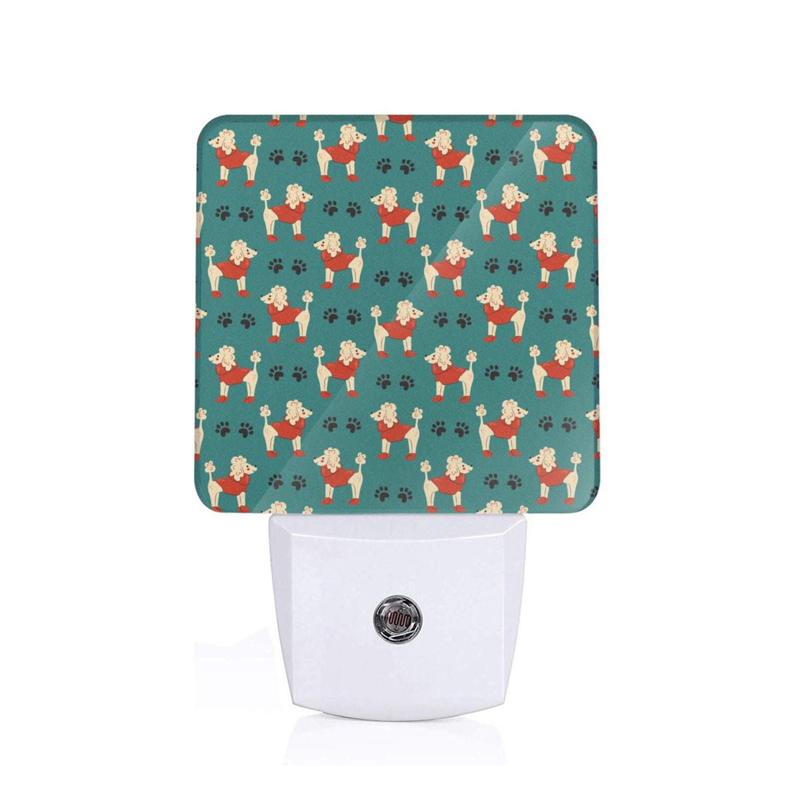 Xecao Cartoon Poodle Dog for Night Light - a Wall-mounted LED Fixture ...