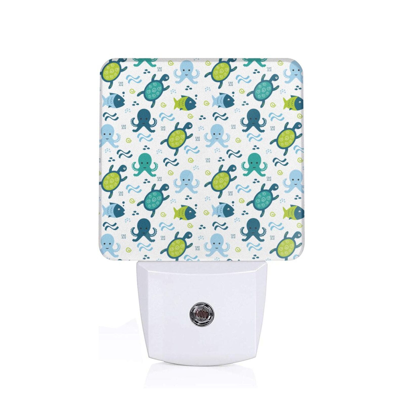 Xecao Cartoon Sea Creatures for Night Light - a Wall-mounted LED ...