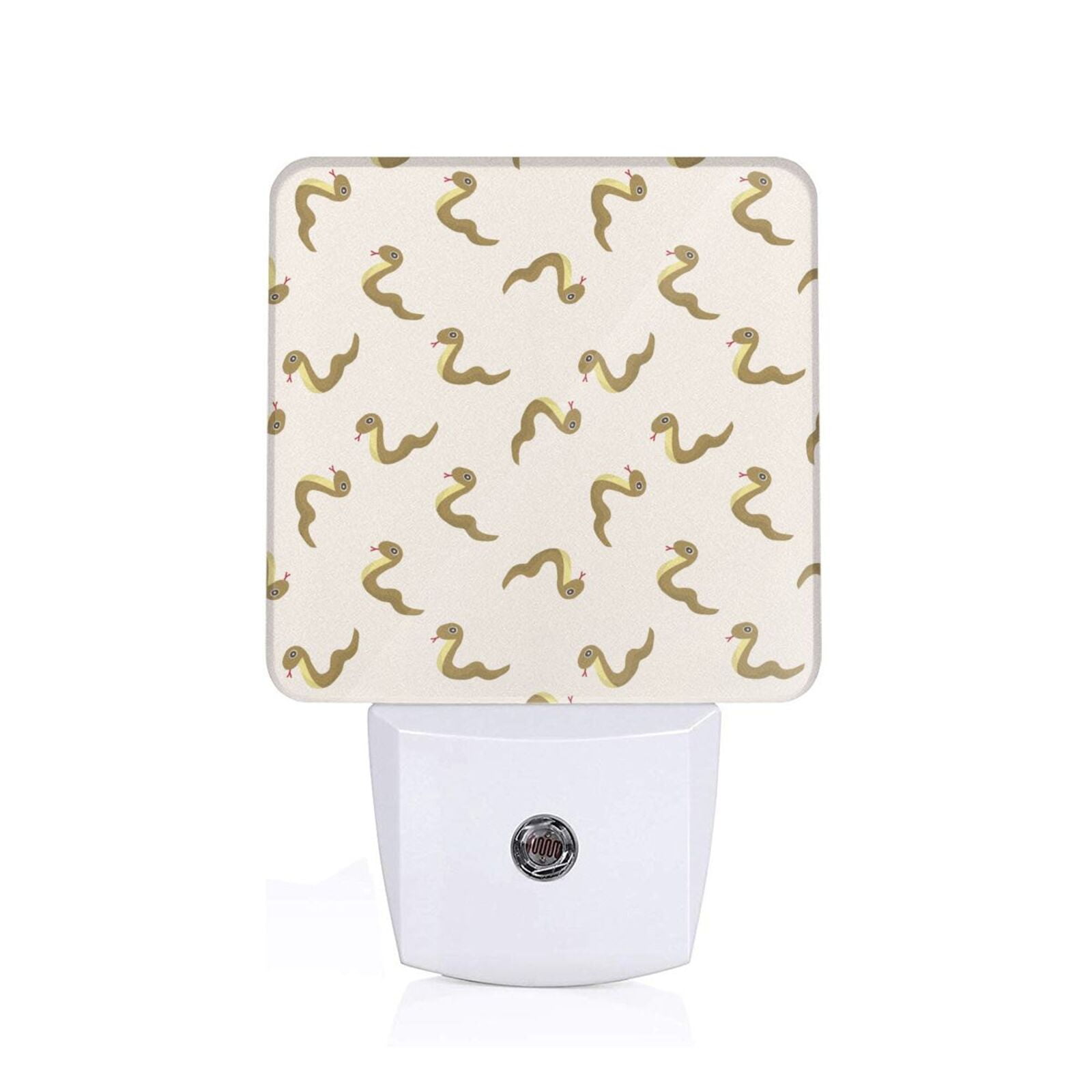 Xecao Cartoon Snake for Night Light - a Wall-mounted LED Fixture with A ...