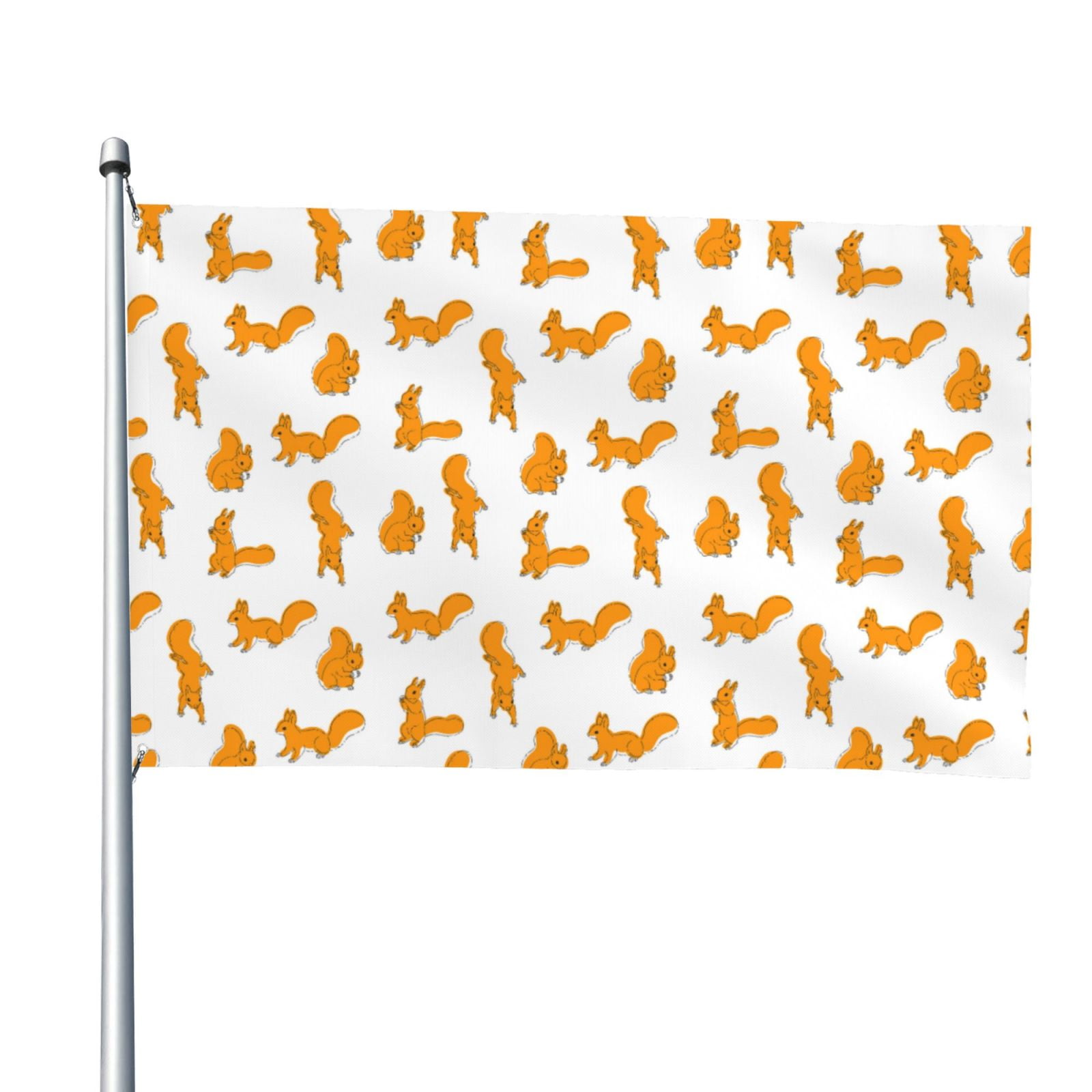 Xecao Cartoon Squirrel for Longest Lasting Flag, Made From Polyester ...