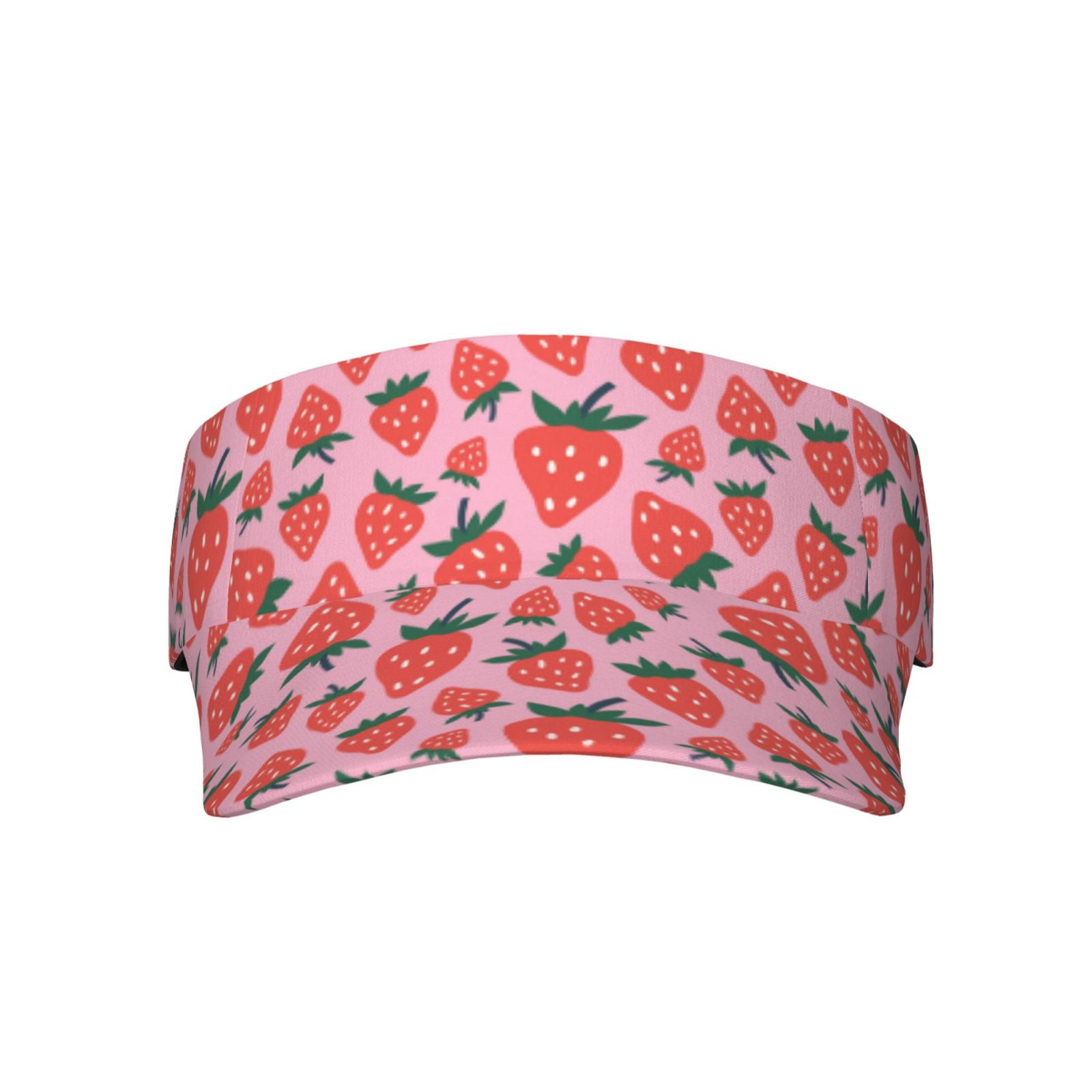 Xecao Cartoon Strawberry for Adult Sun Cap offers versatile sun ...