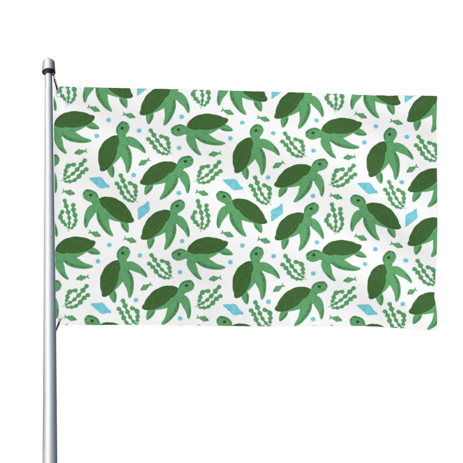 Xecao Cartoon Turtle for Longest Lasting Flag, Made From Polyester, UV ...