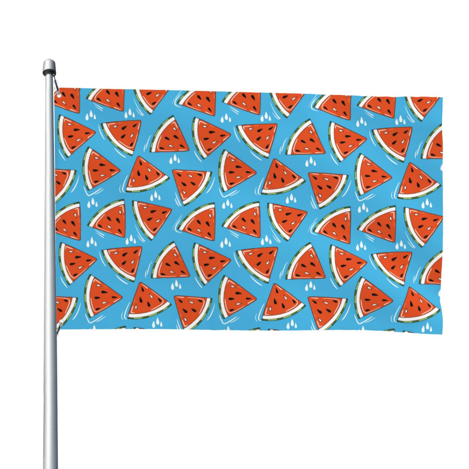Xecao Cartoon Watermelon for Longest Lasting Flag, Made From Polyester ...