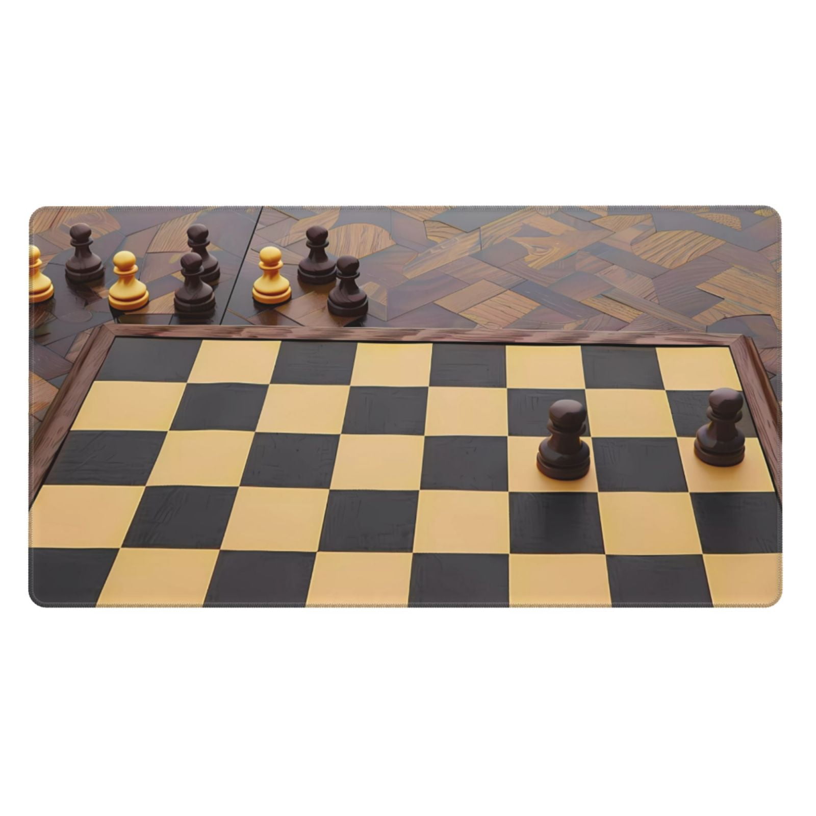 Xecao Chess Board With Pawns for Waterproof Mouse Pad - Extended ...