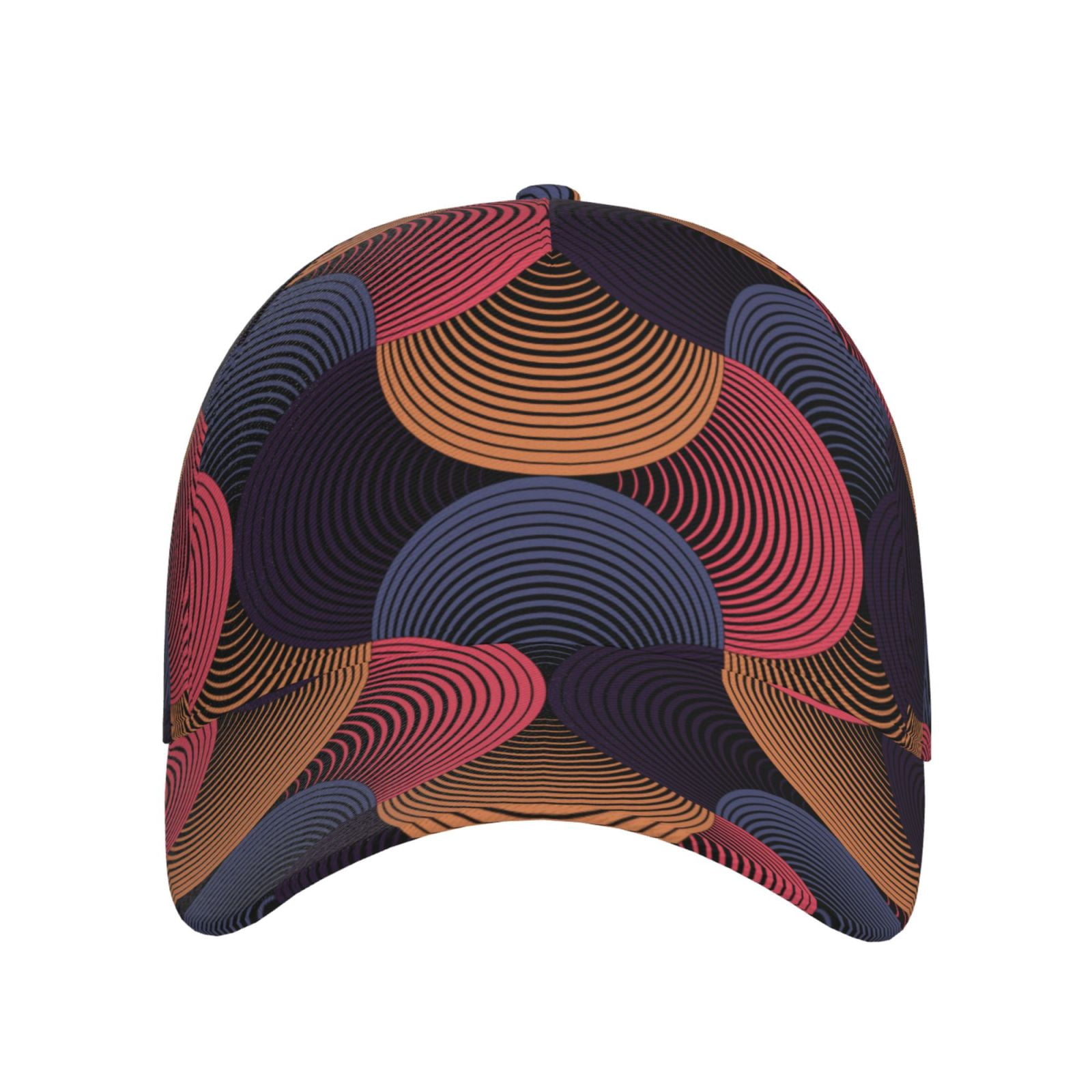 Xecao Circular Stripes for Baseball Cap: Unisex, crafted from classic ...