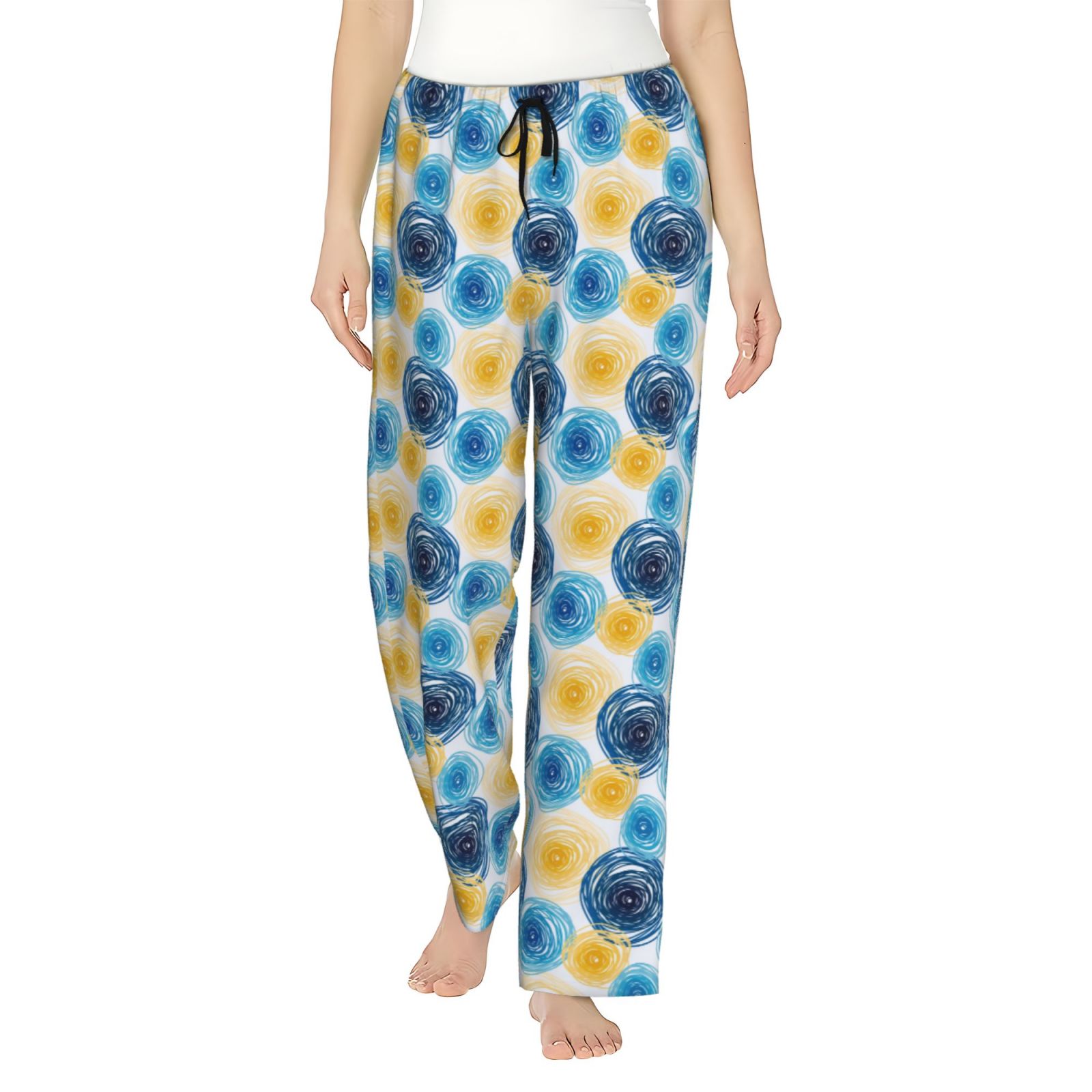 Xecao Circular Women's Straight Lounge Pajama Pants: The Epitome of ...